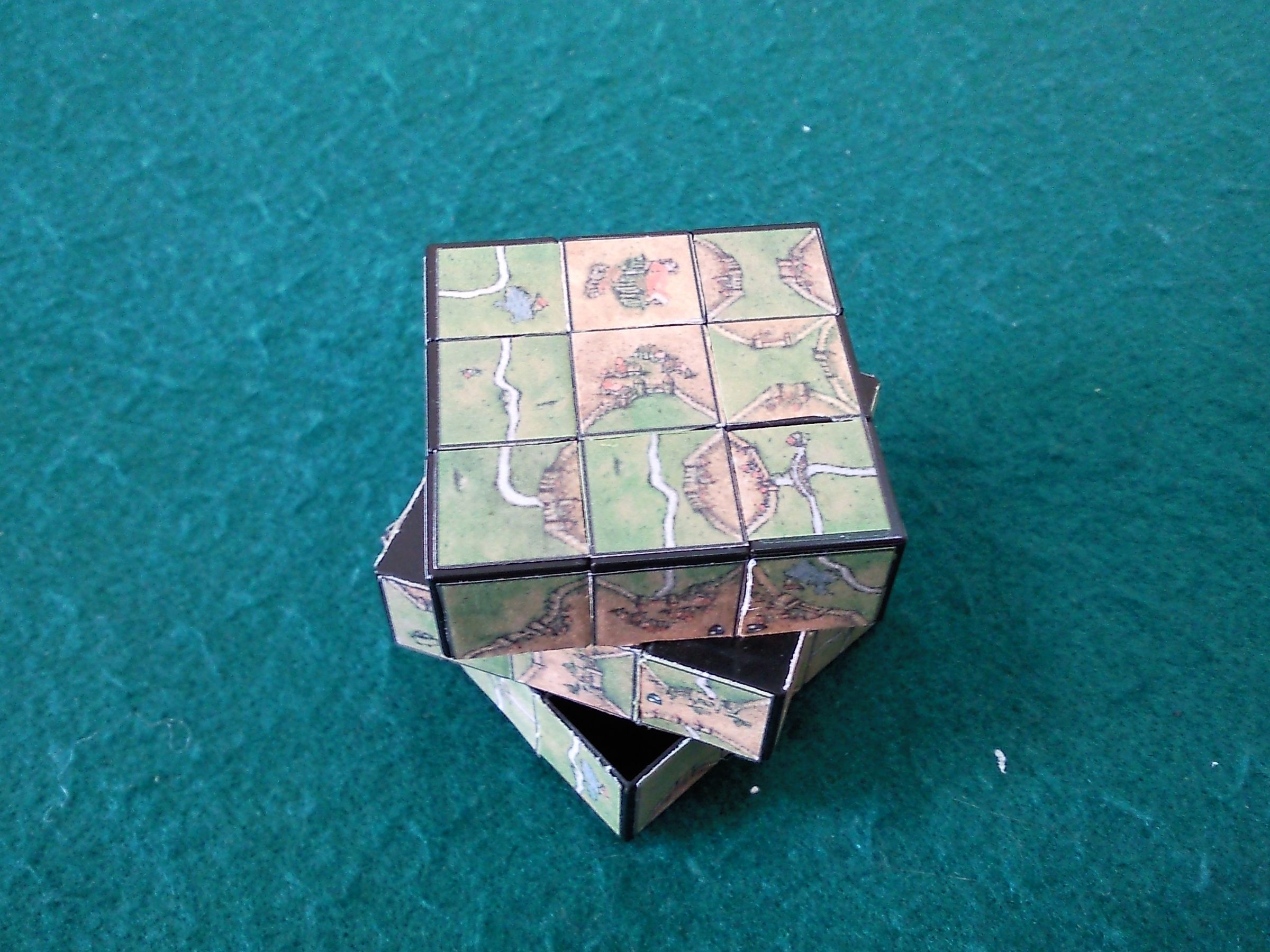 Carcassonne Rubick's Cube : 4 Steps (with Pictures) - Instructables