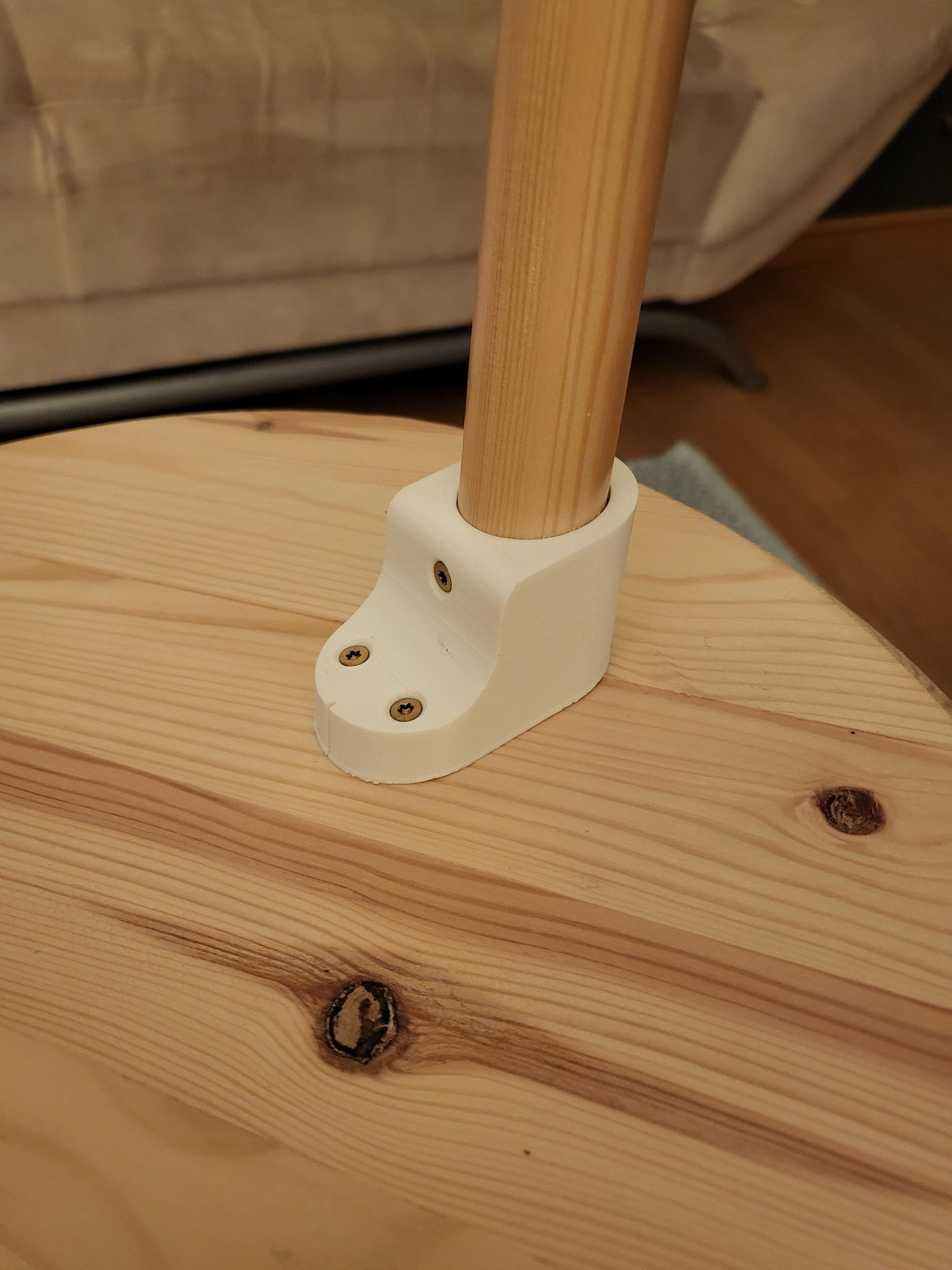 Simple Round Coffee Table With 3D Printing : 4 Steps (with Pictures ...