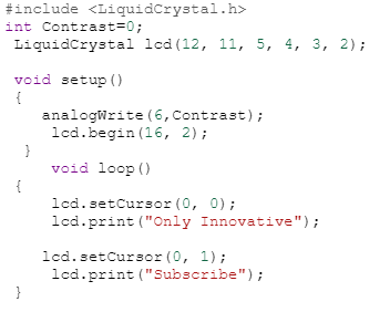 Arduino Interfacing With LCD Without Potentiometer - Instructables