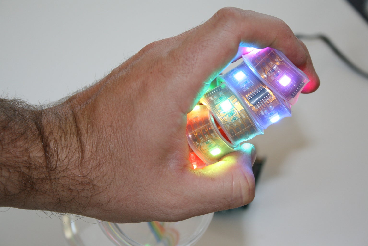 Rainbow Jar Rgb Pixel Strip Controlled Via Arduino 8 Steps With Pictures Instructables 2919