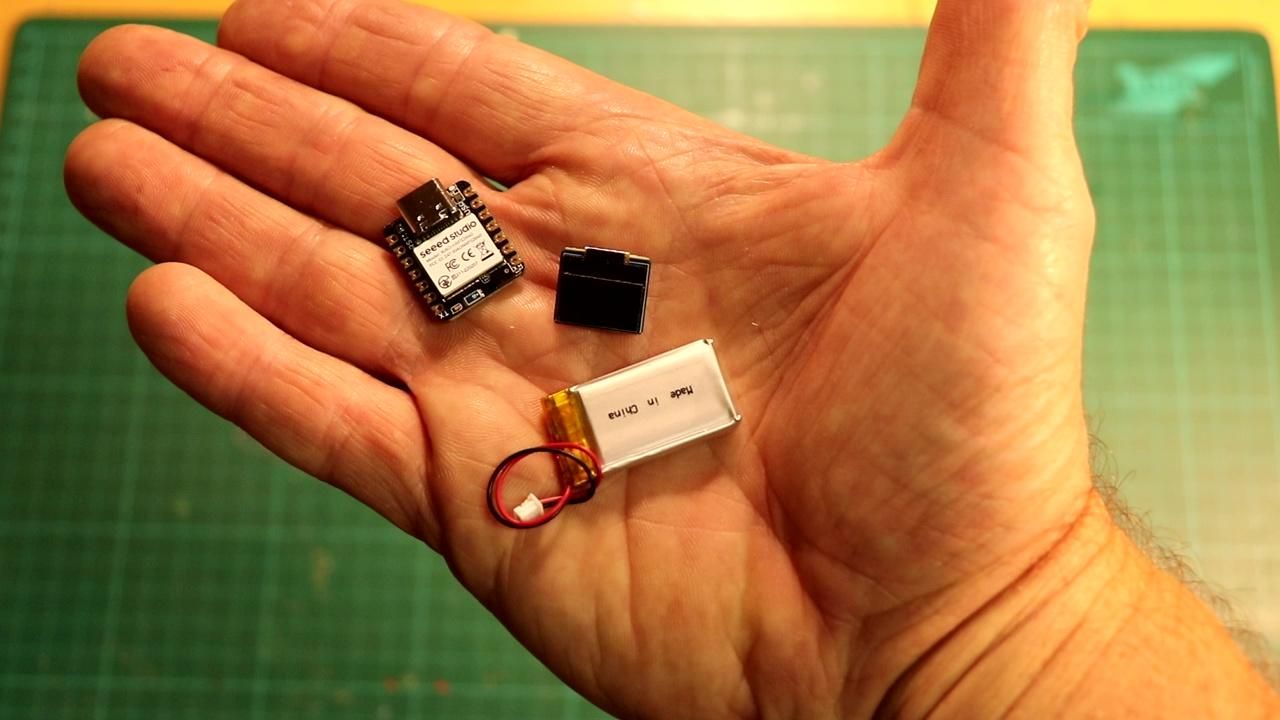 BLE Data Glasses With XIAO Microcontroller (only a Few Parts) : 10 ...