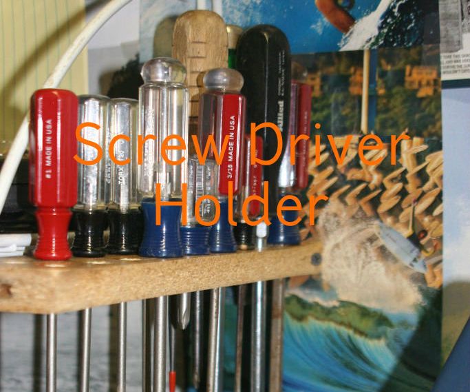 Screw Driver Holder : 4 Steps - Instructables
