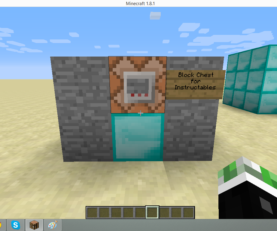 How to Make Any Block Into a Chest in Vanilla Minecraft! : 7 Steps - Instructables