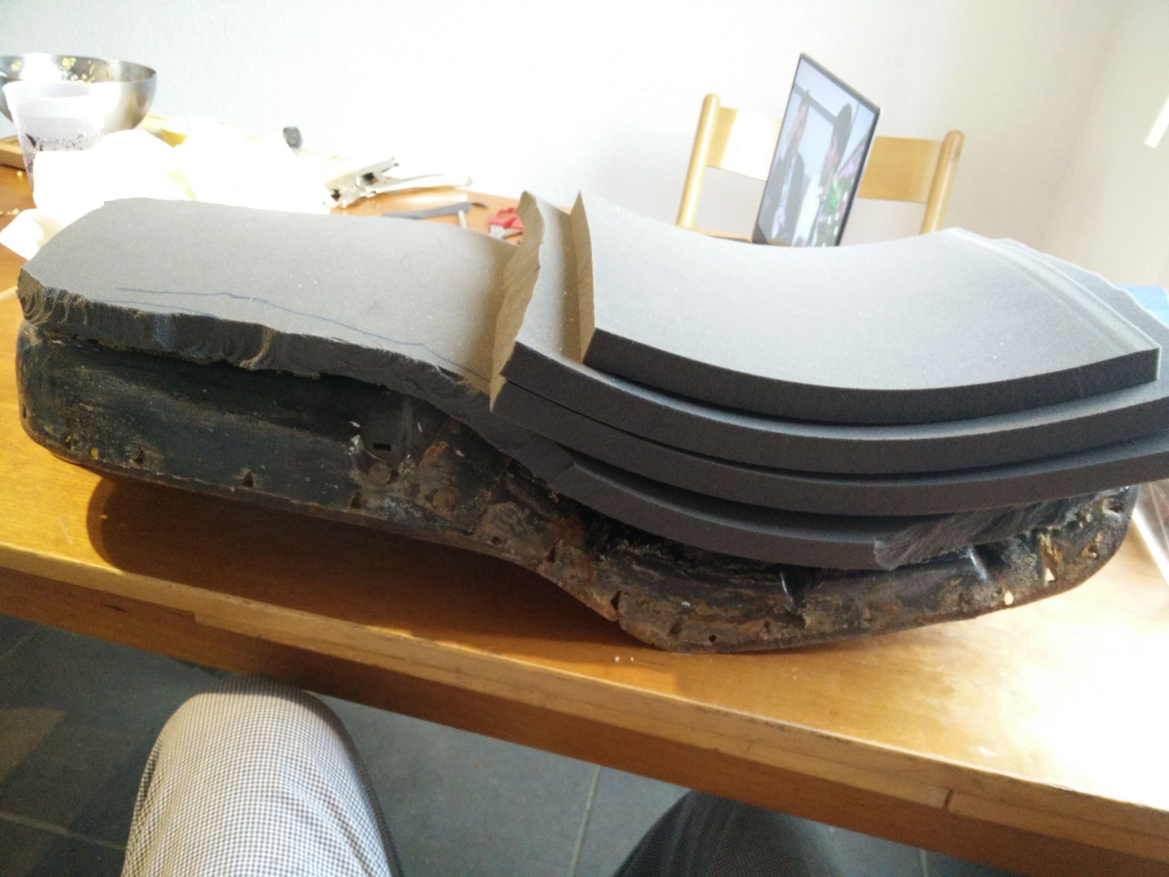 Motorcycle Seat Laminating Foam Motorcycle Seat Foam Kit - 3cm Base ...