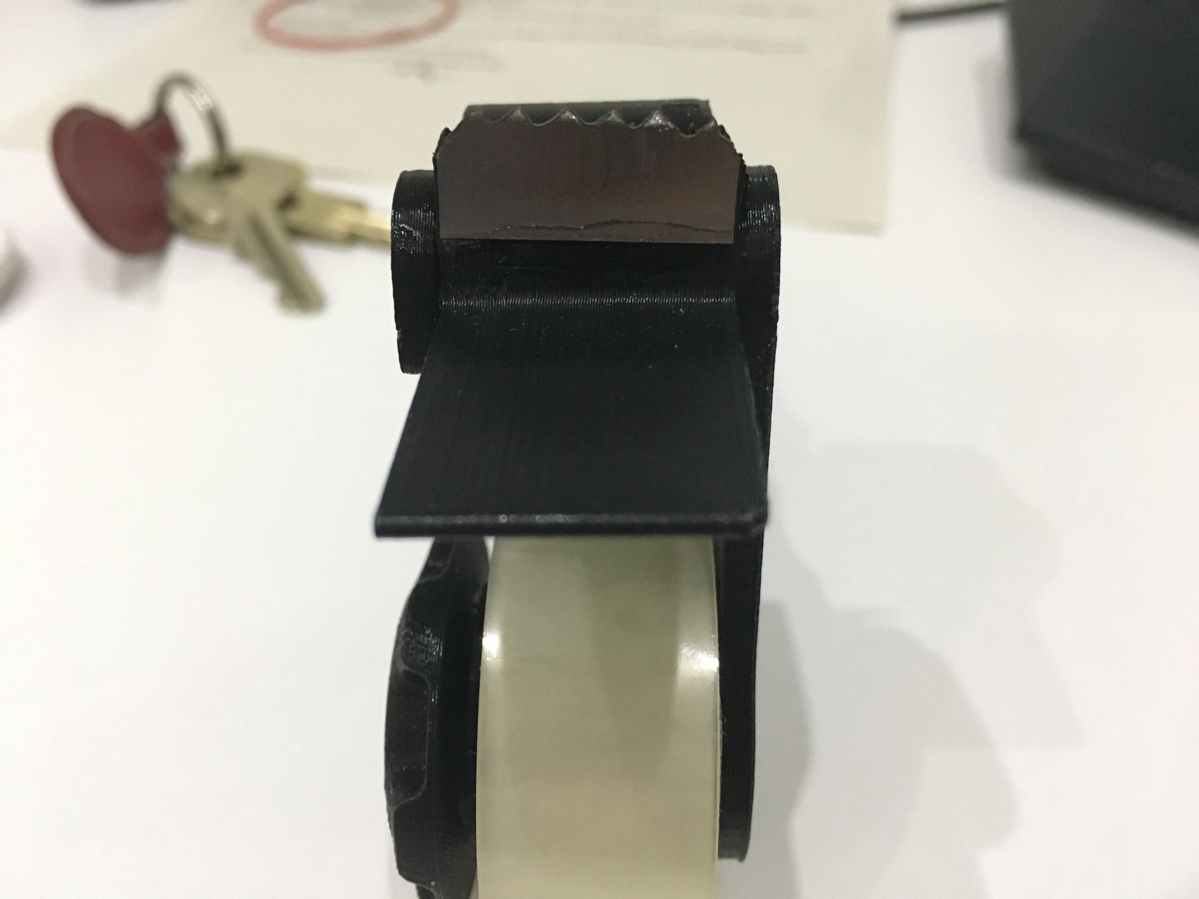 Portable Keychain Tape Dispenser : 6 Steps (with Pictures) - Instructables