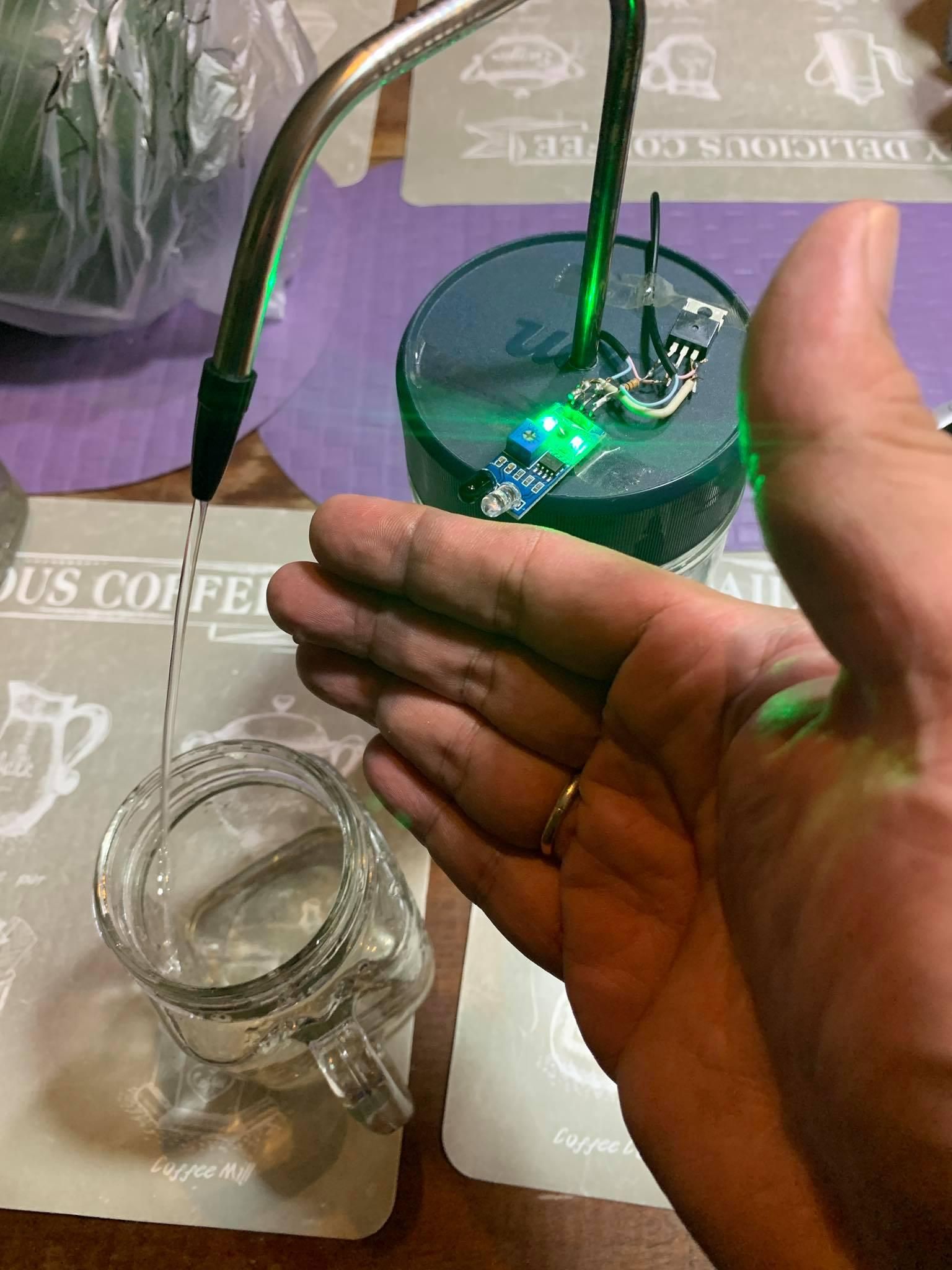 DIY Automatic Alcohol Dispenser (No Arduino Needed) : 18 Steps (with ...