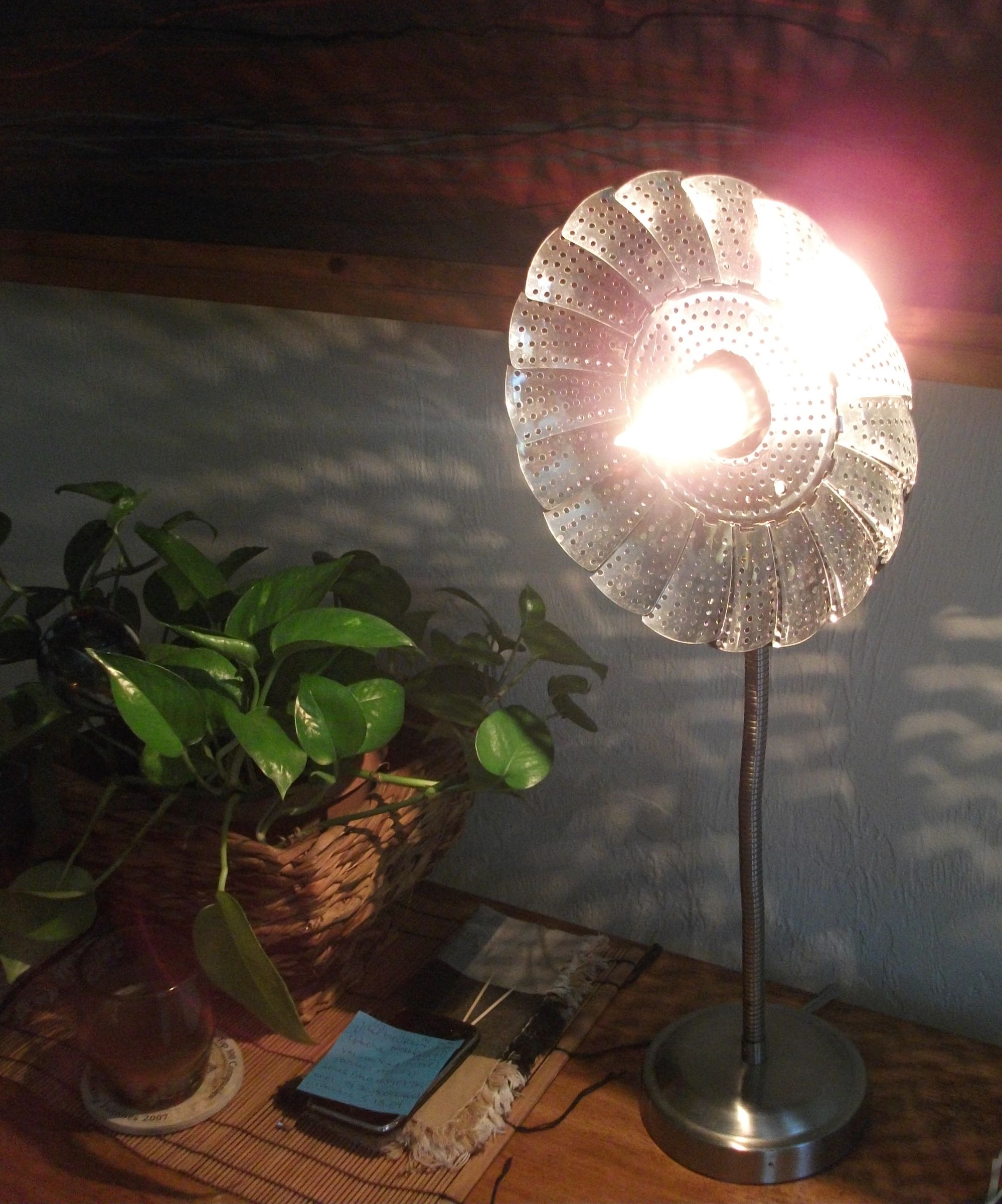 Dieselpunk Vegetable Steamer Desk Lamp : 3 Steps (with Pictures ...