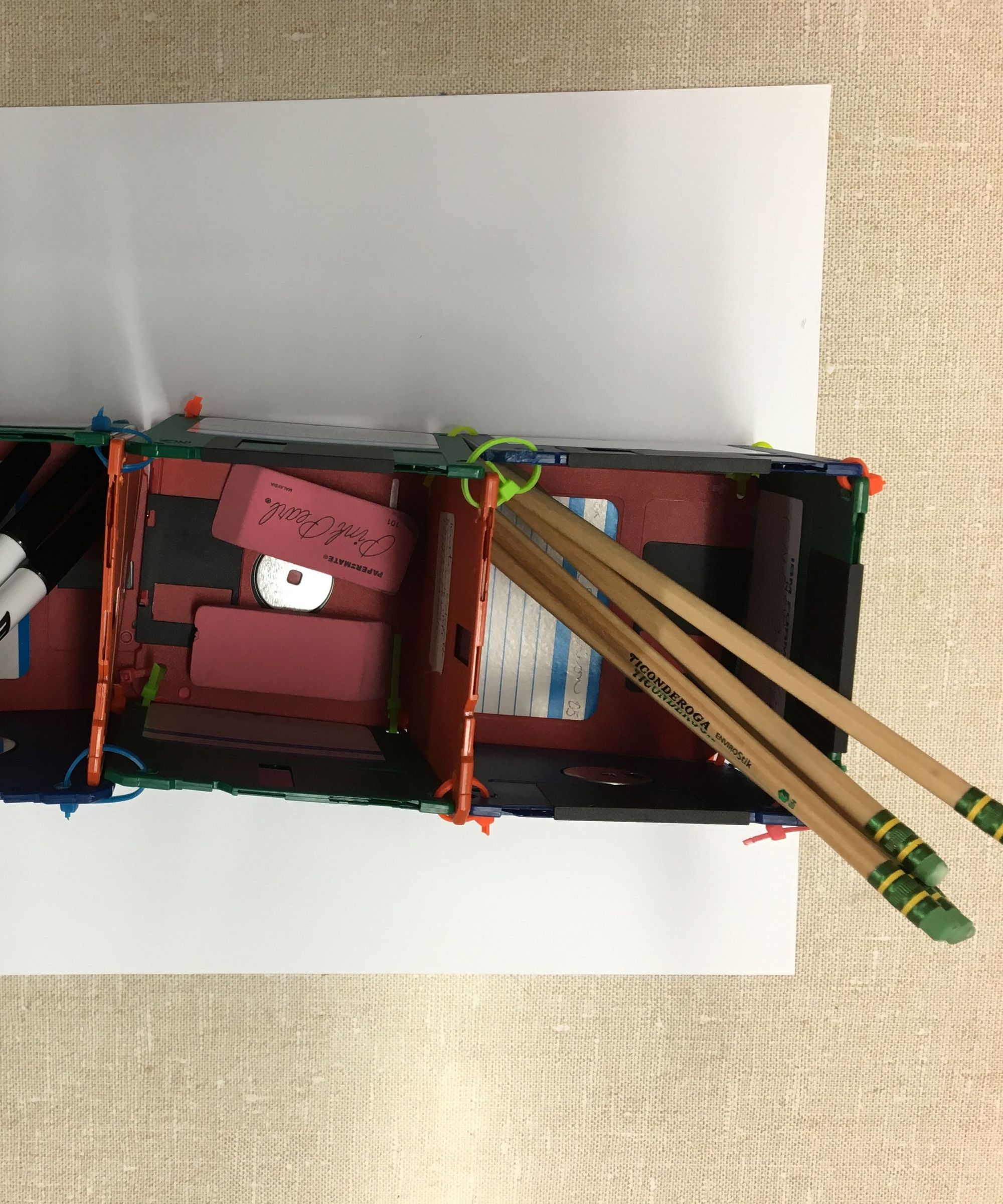 School Tool Table Organizer 3 : 4 Steps (with Pictures) - Instructables