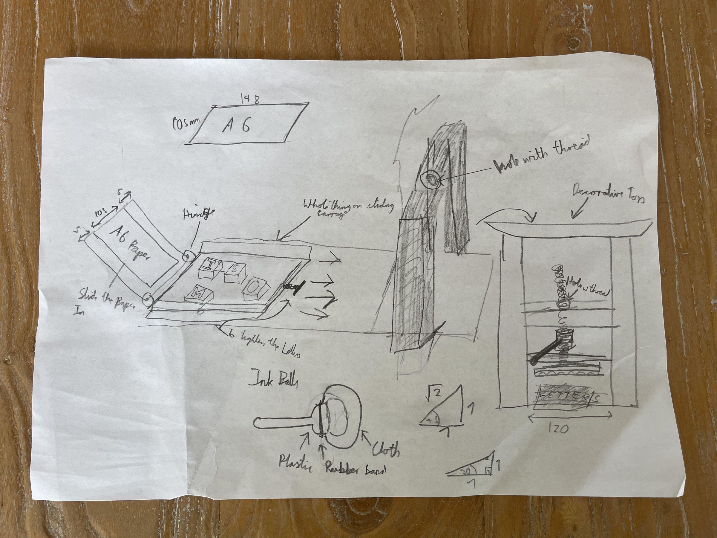 Gutenberg Printing Press Printed on a 3D Printer : 40 Steps (with ...