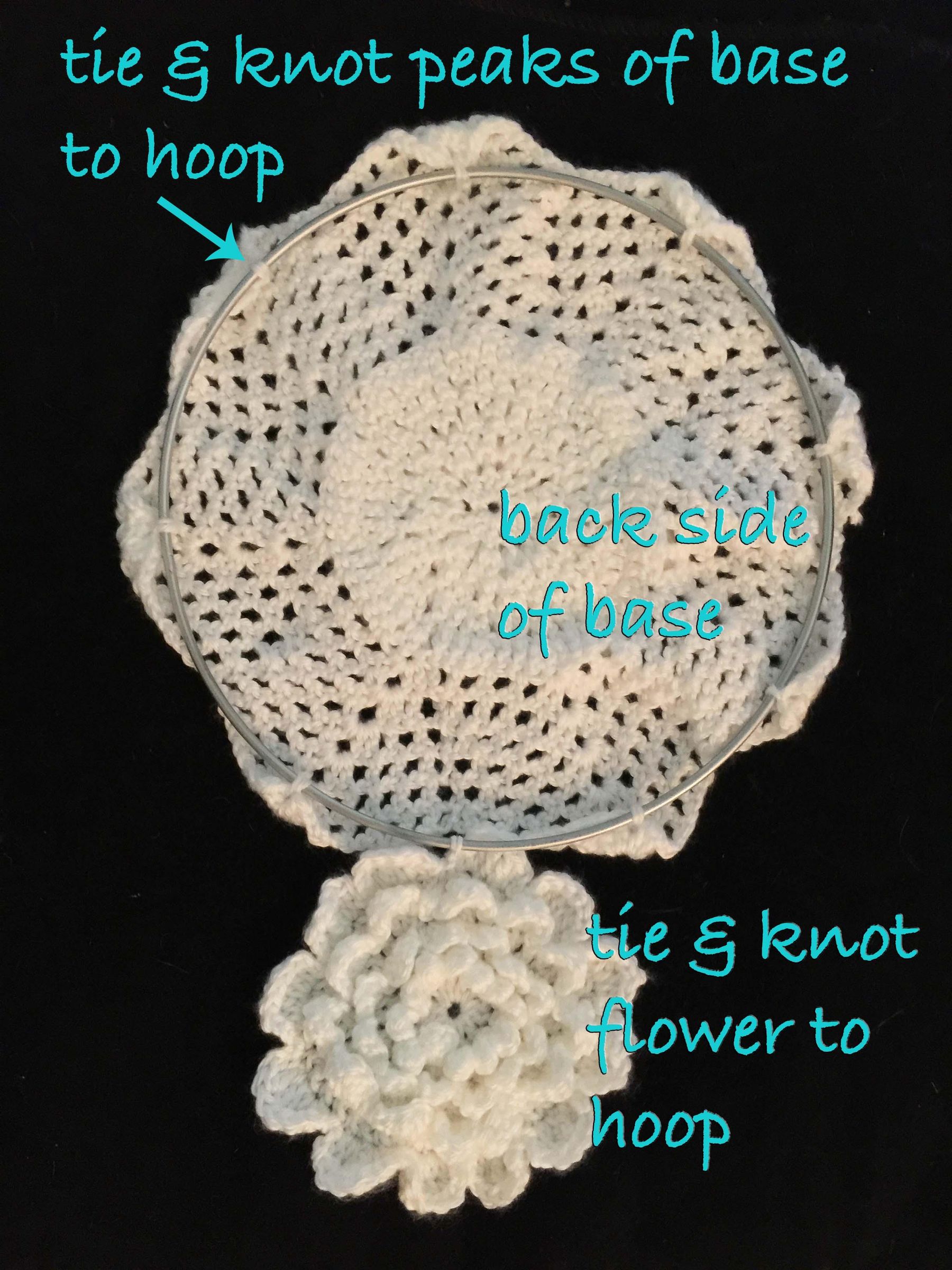 Boho Crochet Ceiling Light Globe Cover : 4 Steps (with Pictures ...