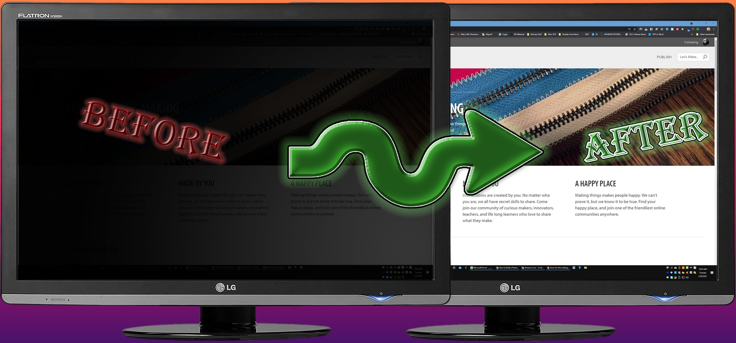 Repairing the Backlight on an LG Monitor (and Maybe Other Monitors) AKA ...