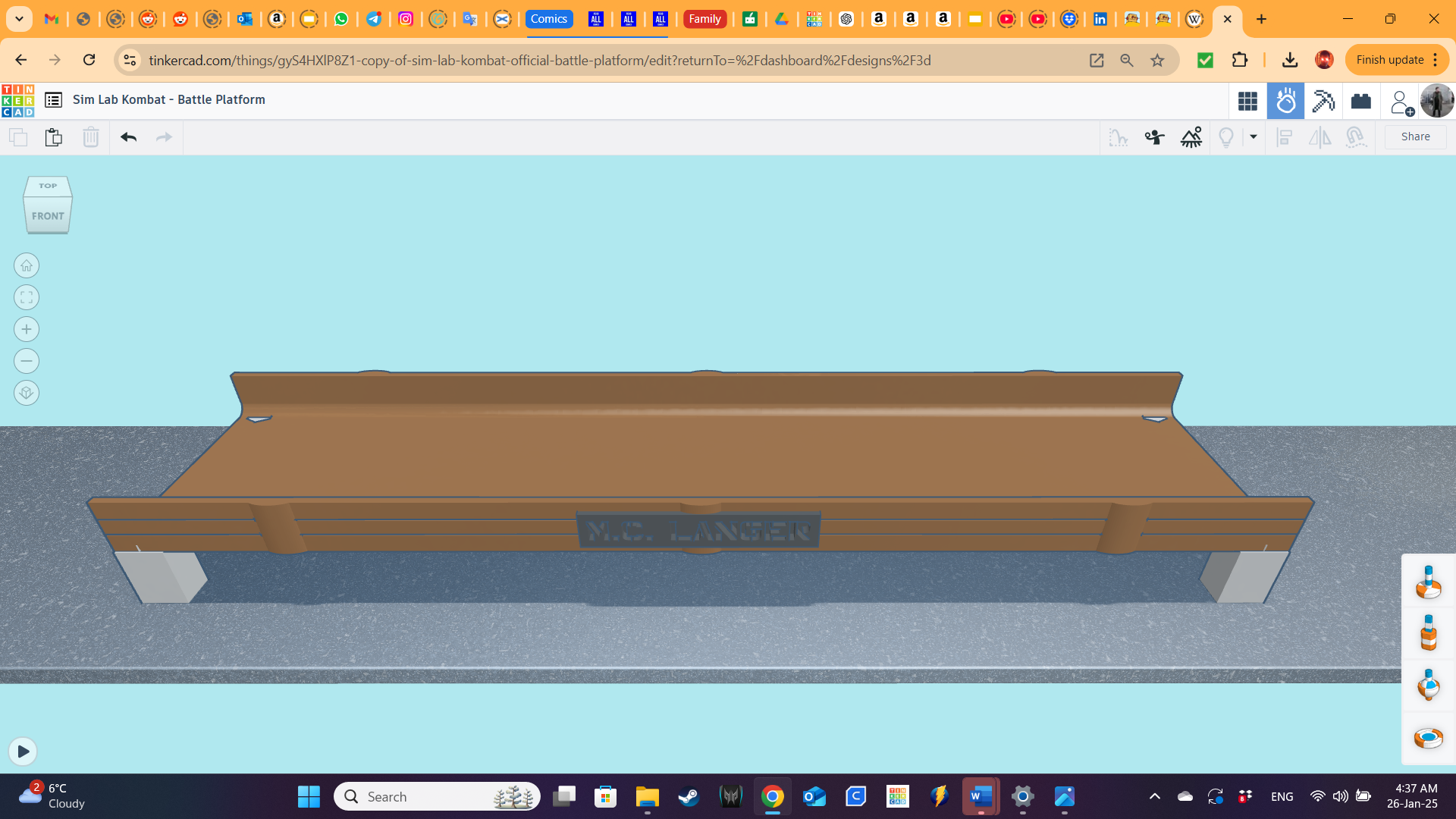 Tinkercad Robotics for School: SIMLAB KOMBAT! (virtual Walking Robots ...