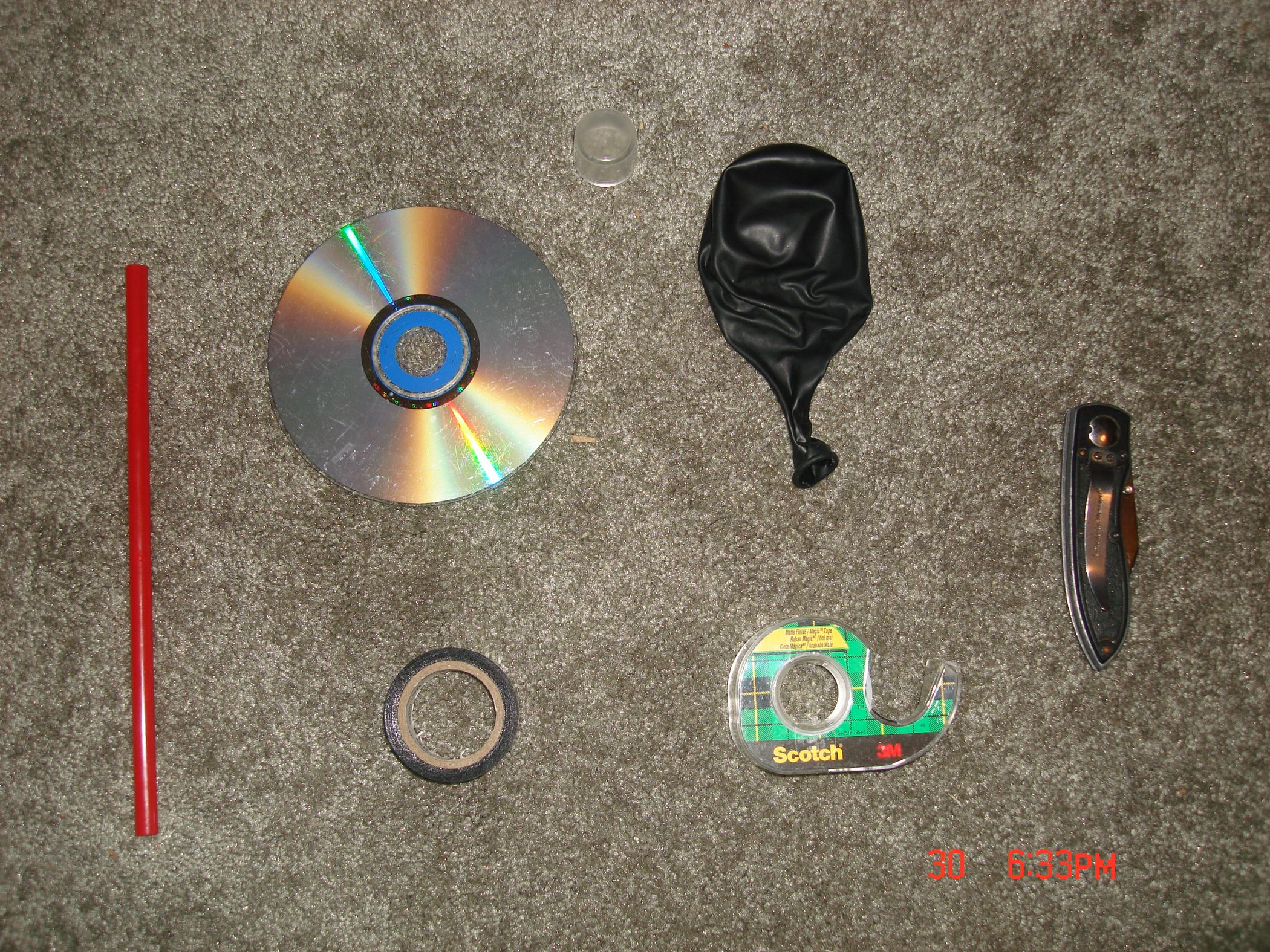 Cd/balloon Hovercraft : 4 Steps - Instructables