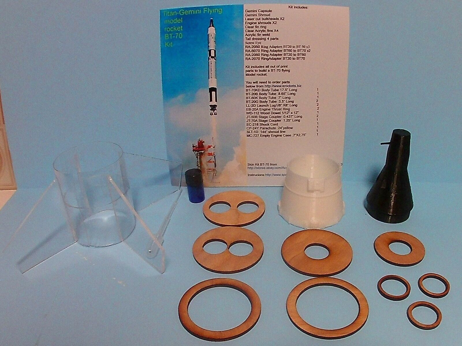 Gemini Titan II Model Rocket : 23 Steps (with Pictures) - Instructables