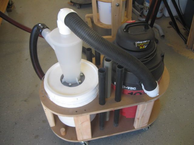 DIY: Cyclone Dust Separator From Two Buckets : 8 Steps (with Pictures ...