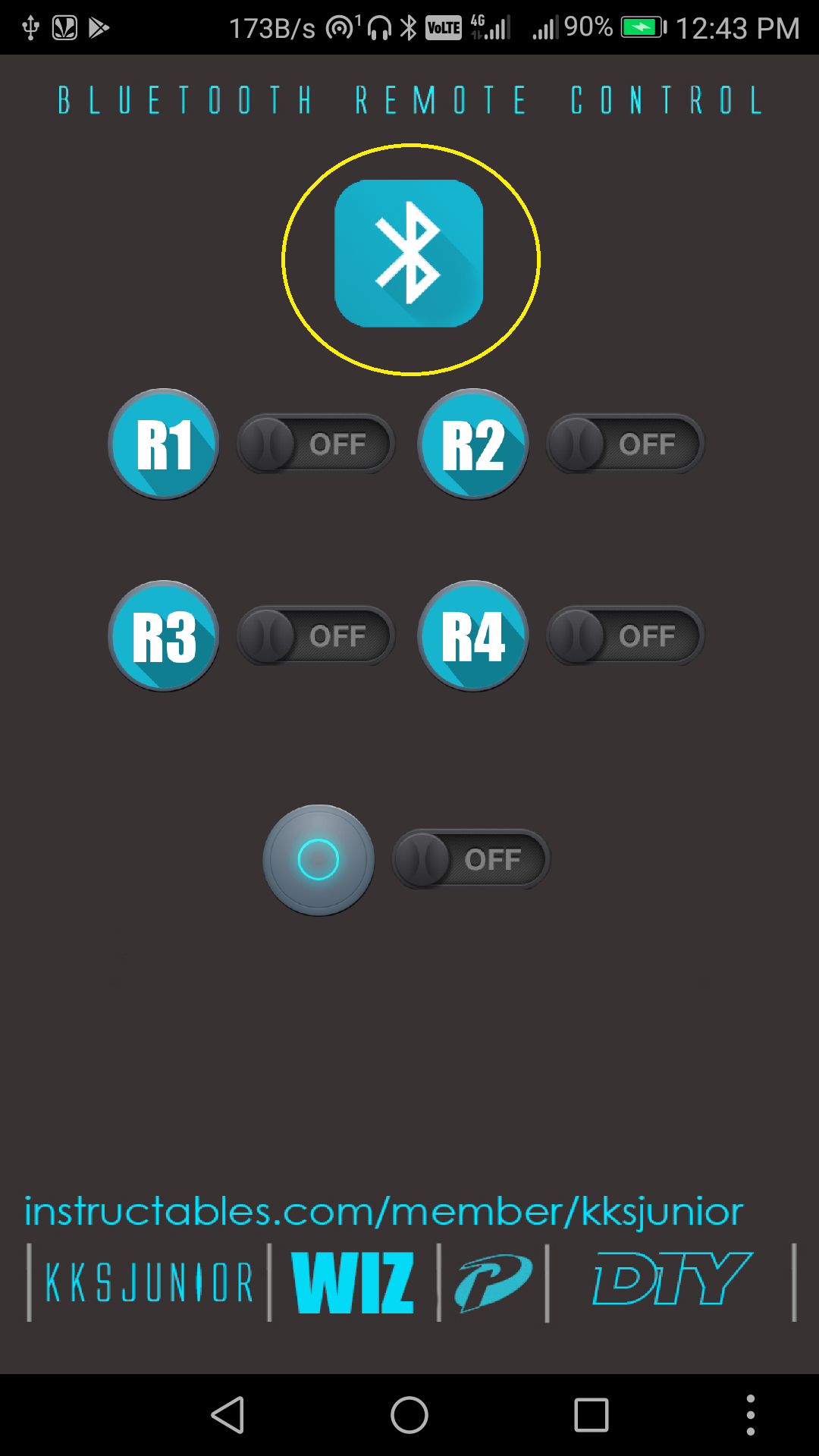 Simplest Home Automation Using Bluetooth, Android Smartphone and ...