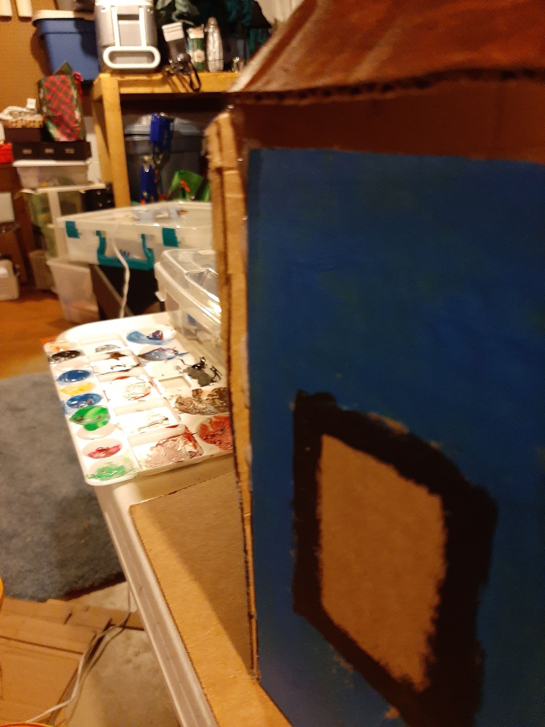 Hot Glue Cardboard House : 5 Steps - Instructables