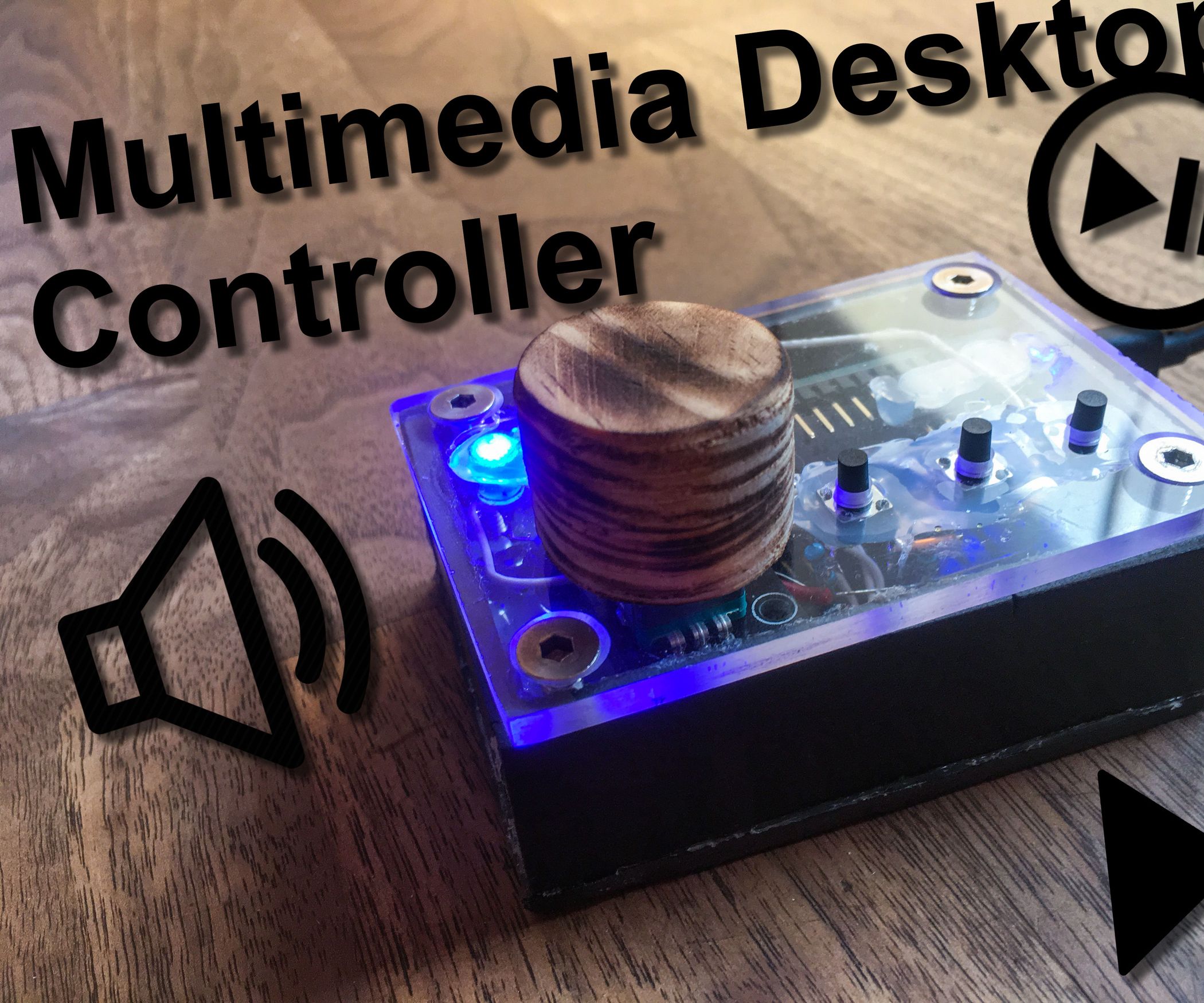 Multimedia Desktop Controller : 6 Steps - Instructables
