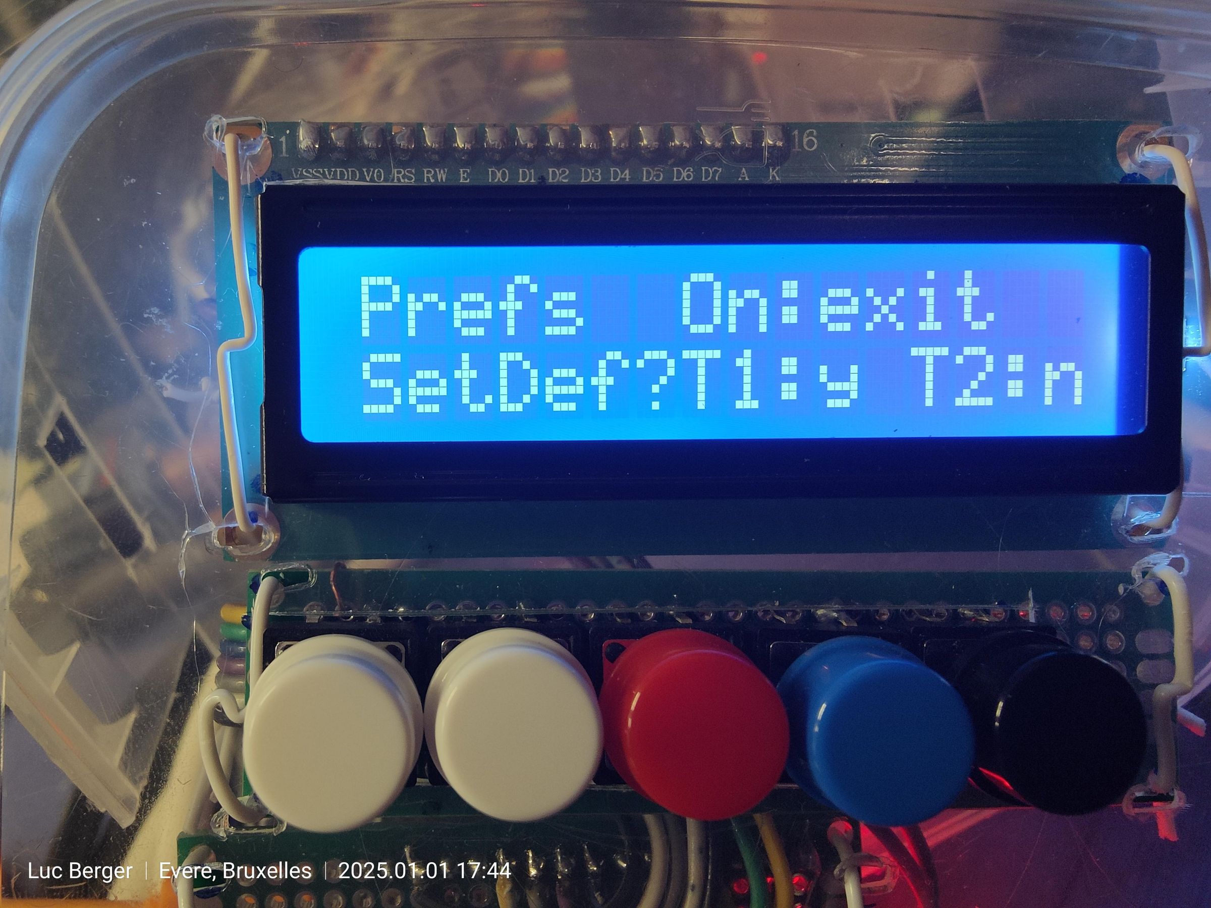 Power by Countdown Timer, LCD Display 16x2, 5 Buttons - Instructables