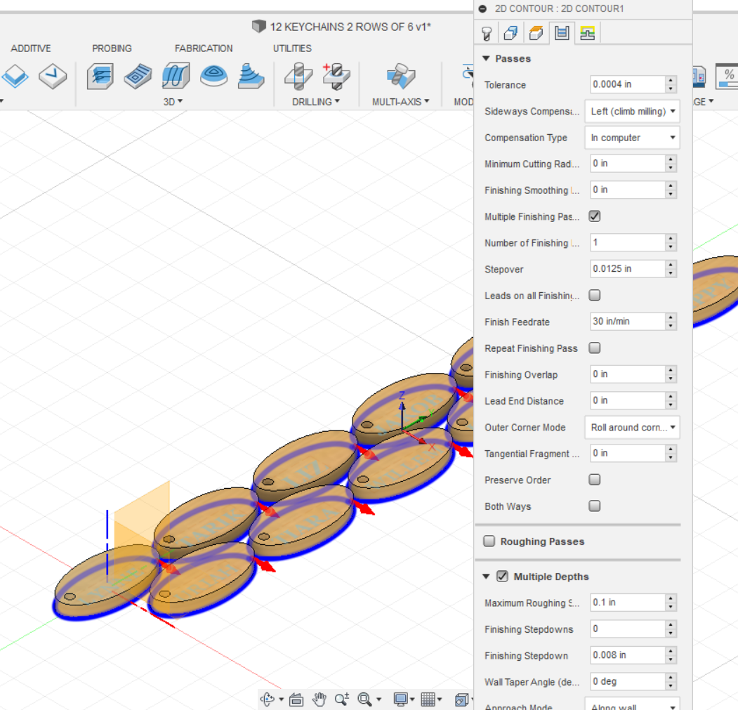 Make a Keychain With Fusion 360, a CNC Machine and Scrap Wood : 10 ...