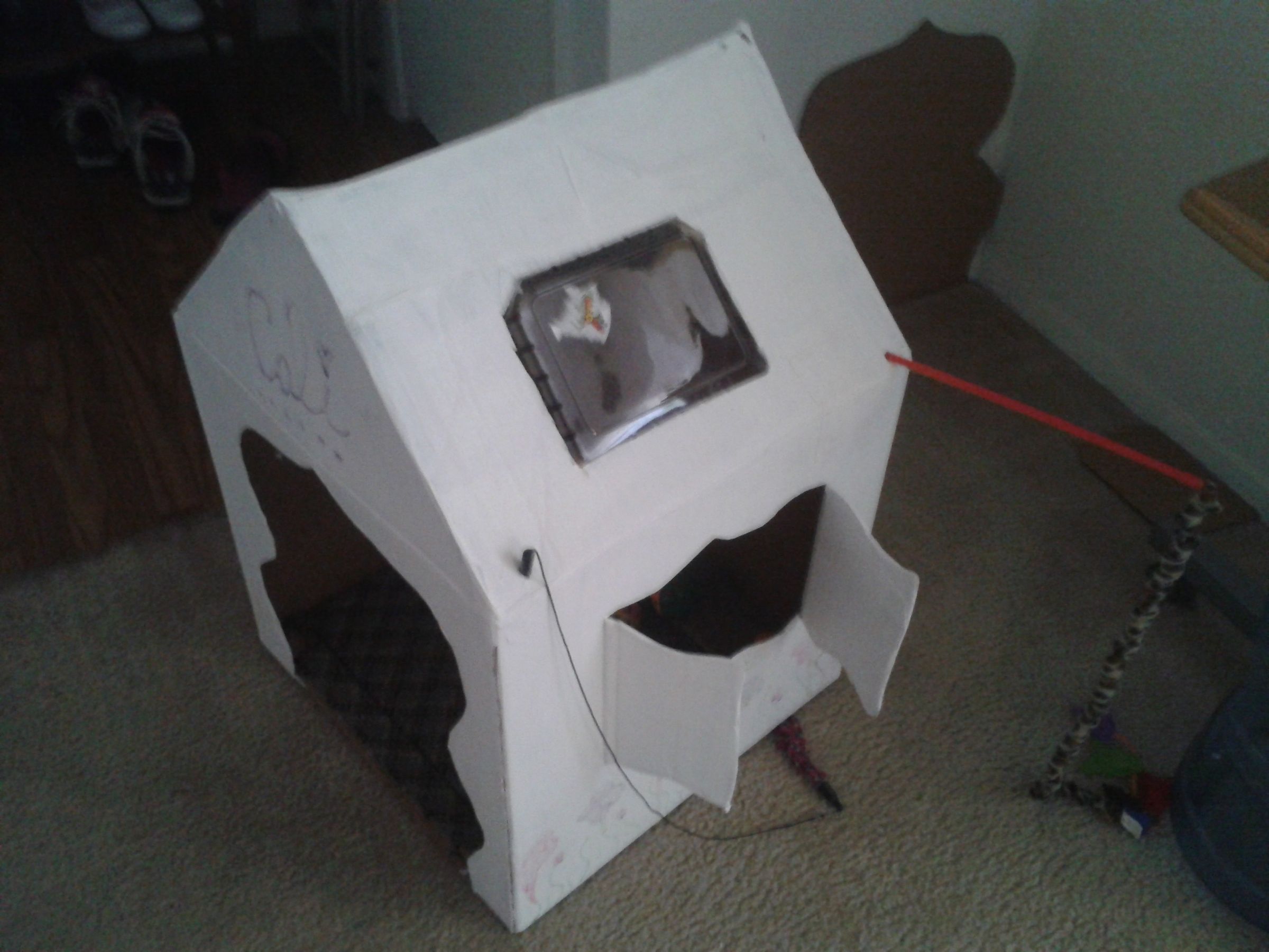 Kick Butt Cardboard Pet House (Easy-Hard Up to You) - Instructables
