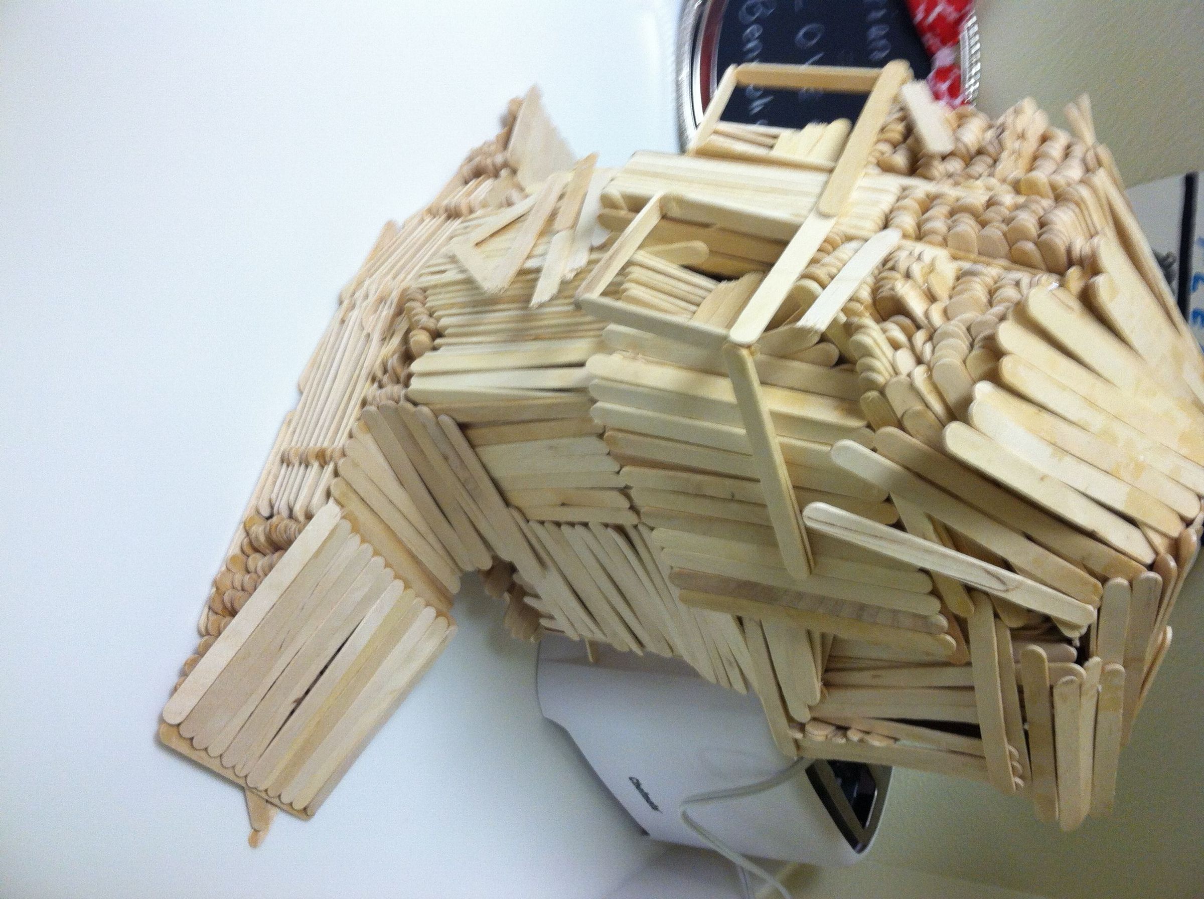 Craft Stick Head Model - Instructables