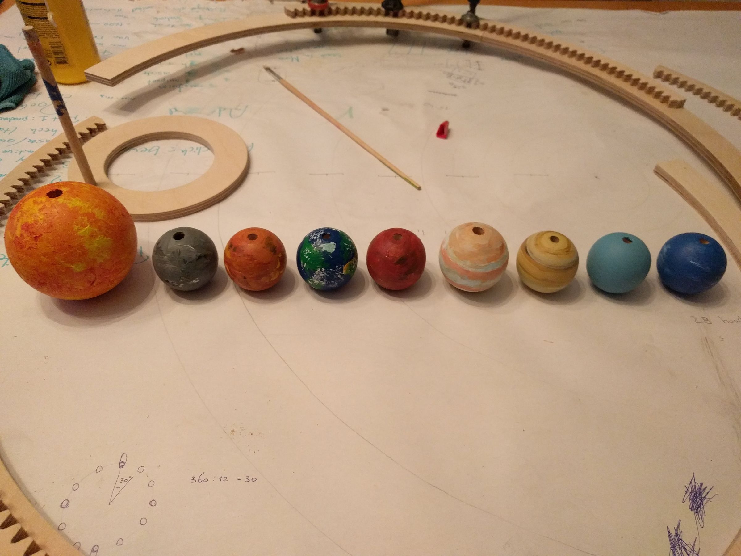How to Build a Precise Mechanical Planetarium : 18 Steps (with Pictures ...