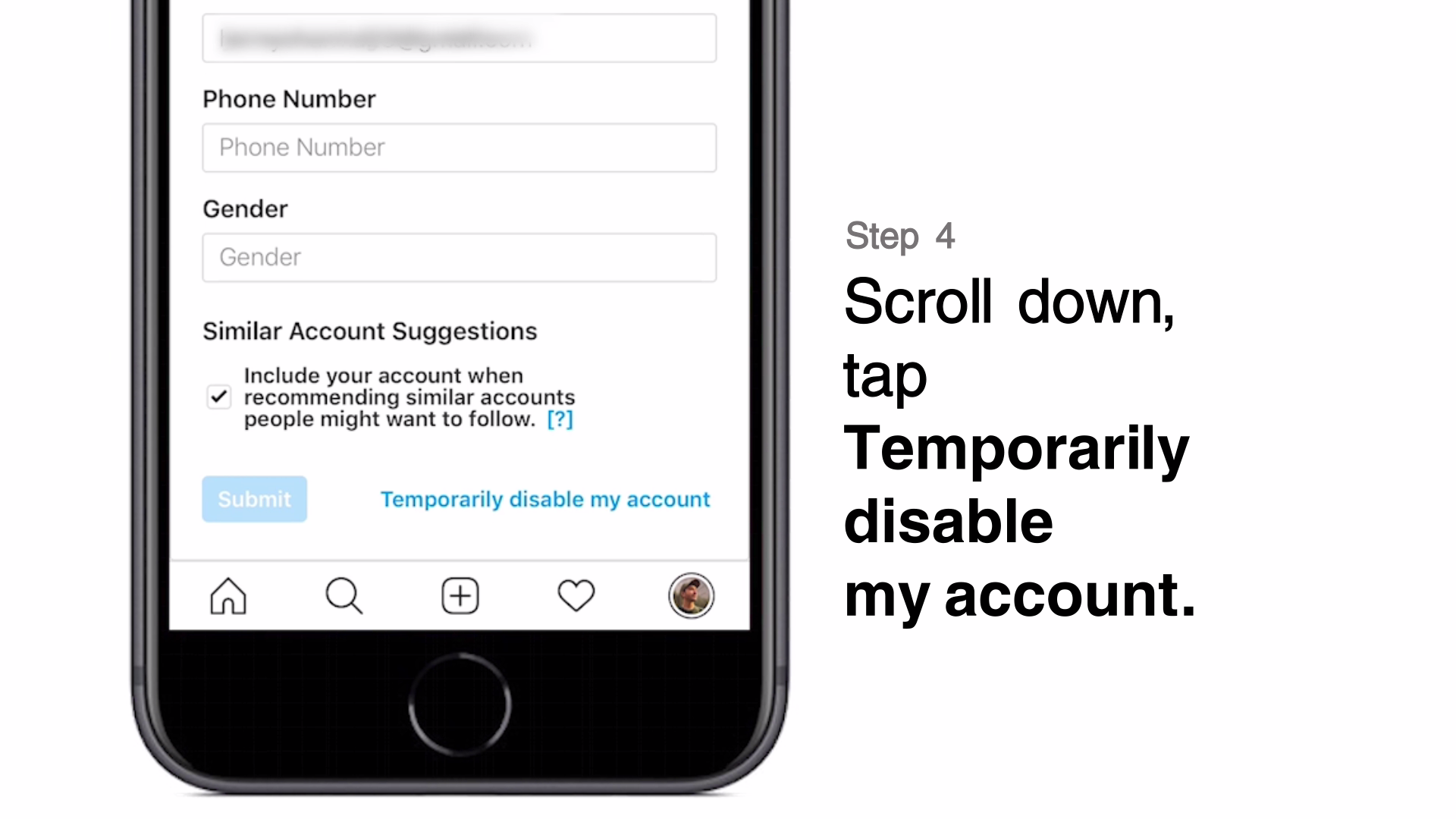 How to Deactivate Instagram Account Temporarily : 6 Steps - Instructables