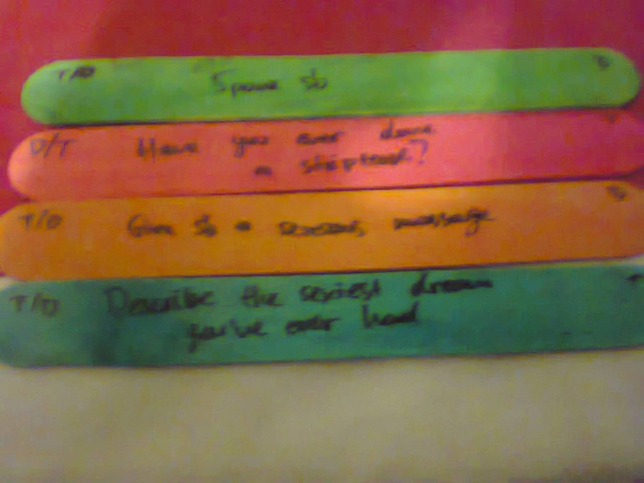 Truth or Dare Sticks - Instructables