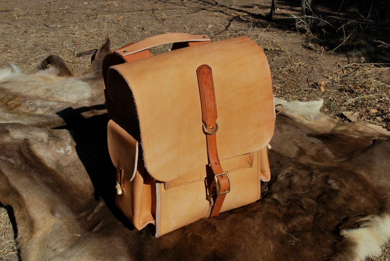 Leather Rucksack : 4 Steps (with Pictures) - Instructables