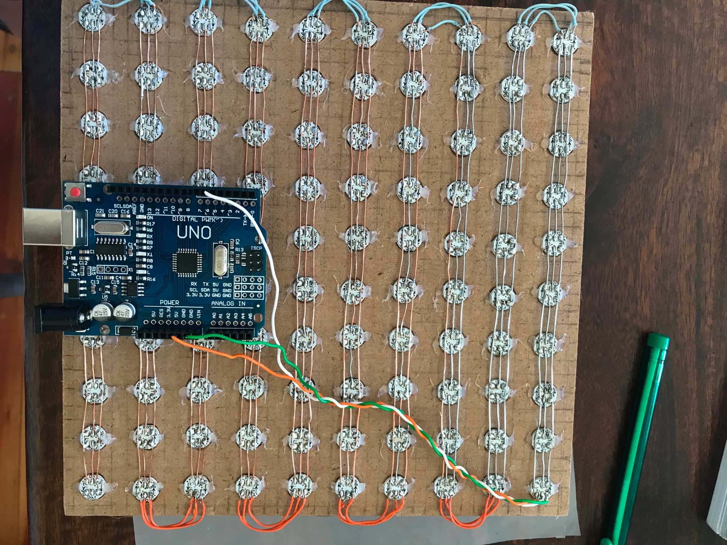 10x10 RGBW LED Matrix : 4 Steps - Instructables