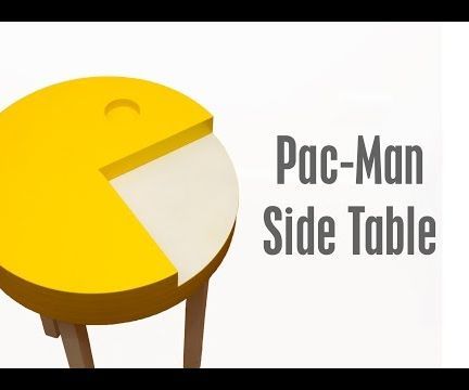 Pac-Man Table : 9 Steps (with Pictures) - Instructables