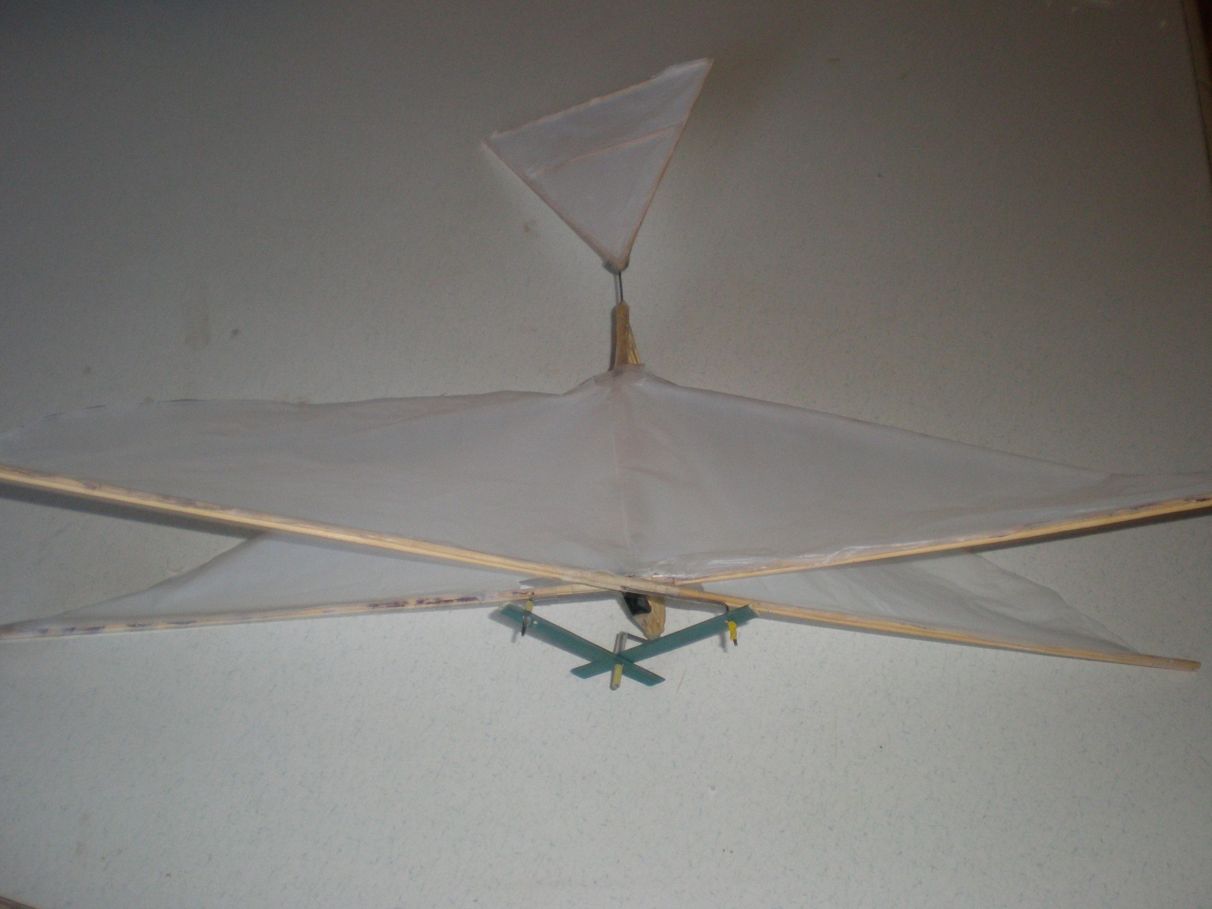 The Flying Scrooge: Ornithopter of Household Items : 12 Steps (with ...
