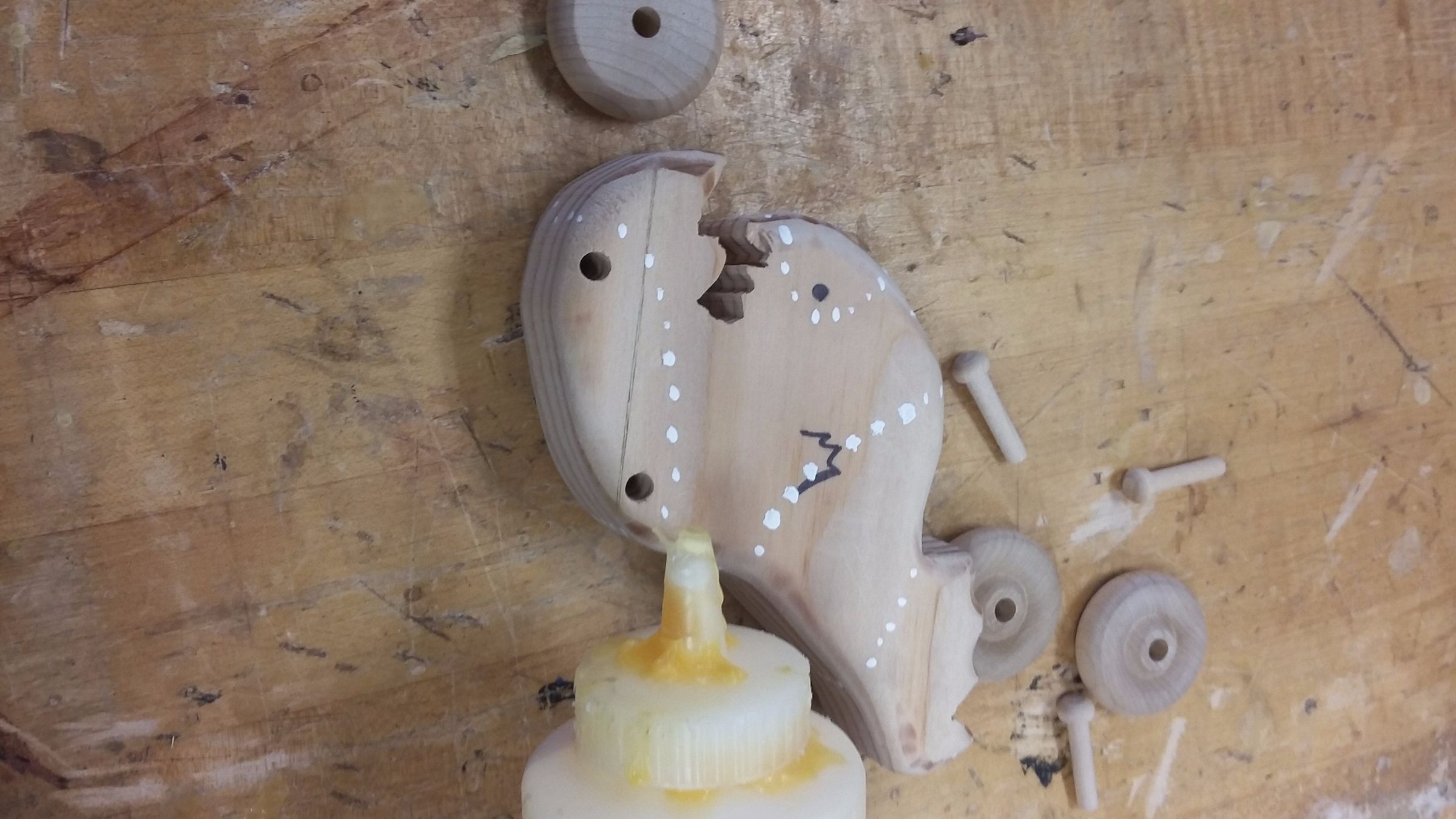 How to Make a Wooden Angler Fish Toy : 12 Steps - Instructables