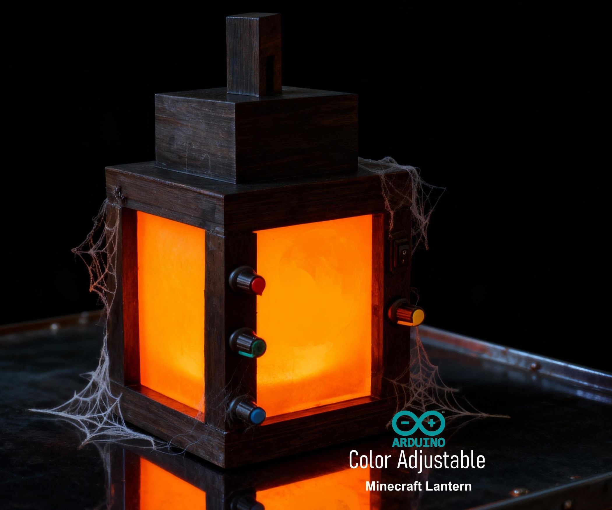A Color Adjustable Minecraft Lantern : 7 Steps (with Pictures) - Instructables