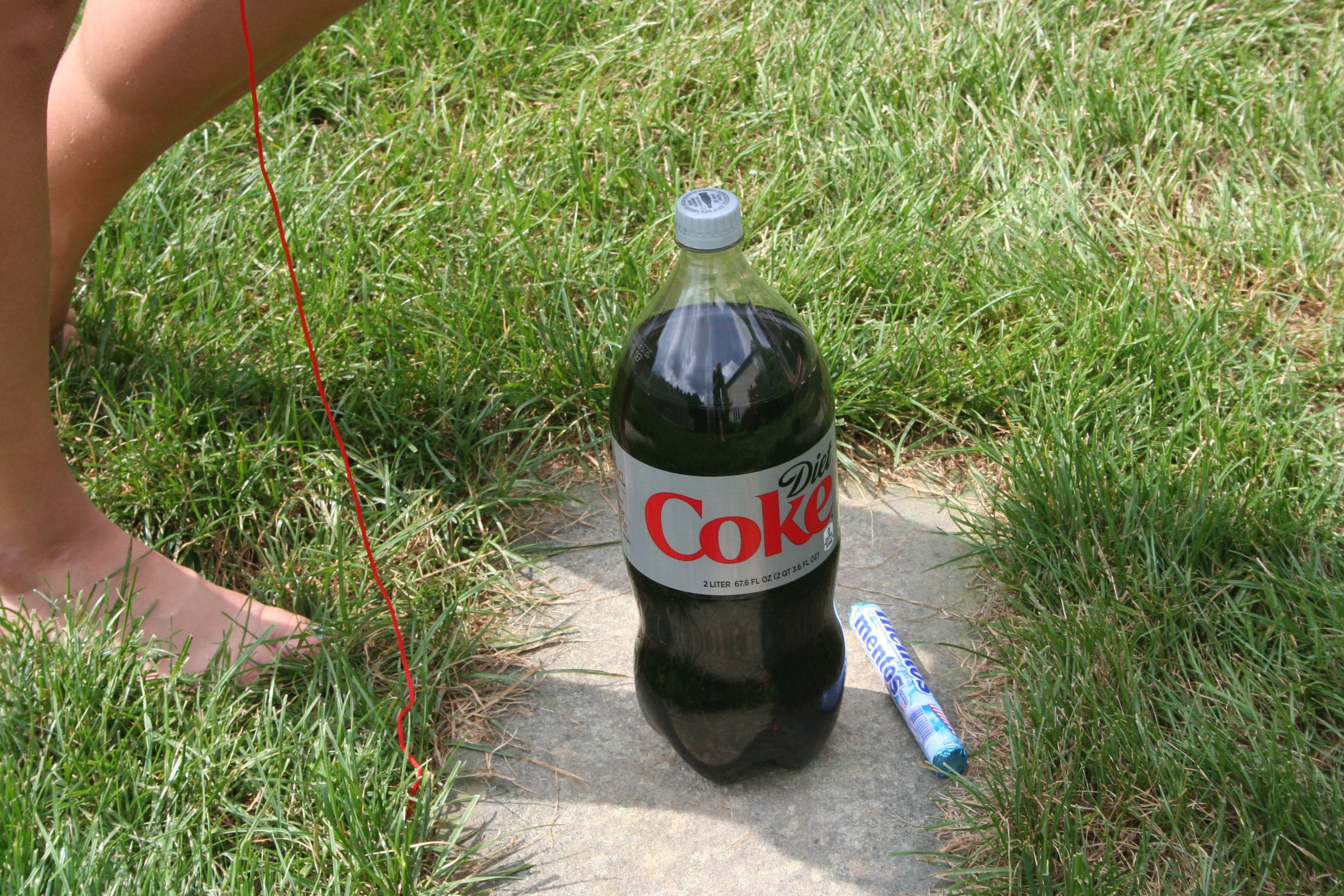 Mentos and Coke With "Geyser Tube" : 4 Steps - Instructables