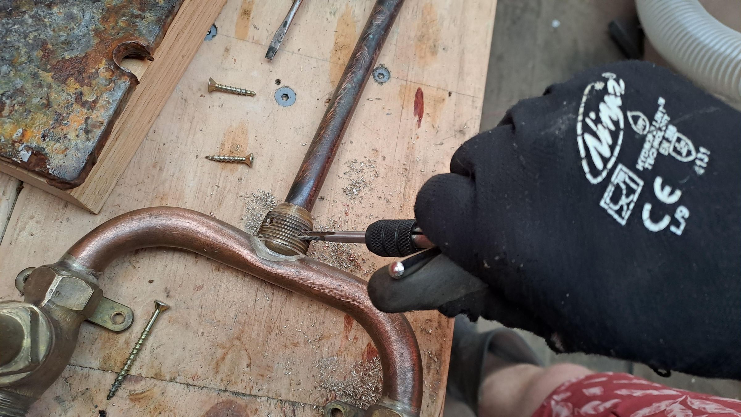 Recycled Beaten Copper Lamp : 17 Steps - Instructables