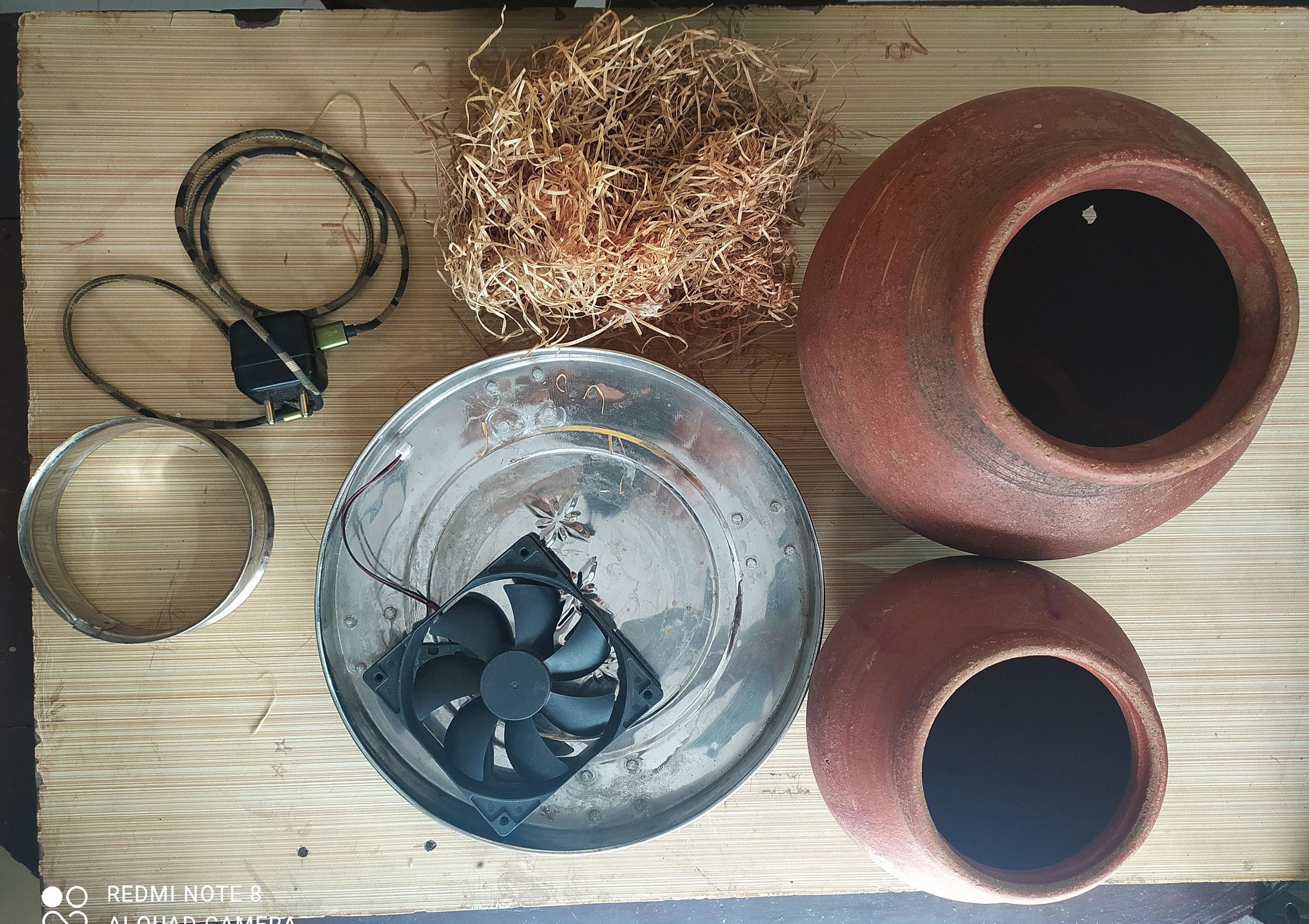 Earthen Pot AC With Homemade Waterpump : 6 Steps - Instructables