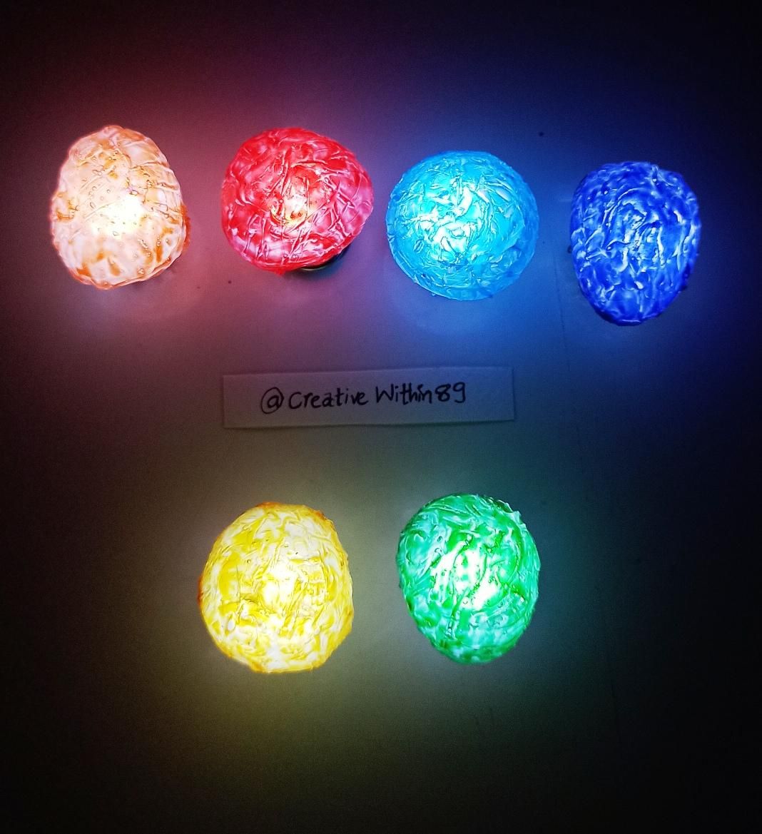 Infinity Stones - Easy DIY Using Hot Glue Gun & Led's : 7 Steps (with ...