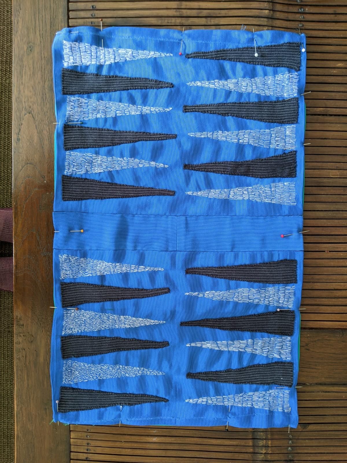 Upcycled Fabric Backgammon Board : 10 Steps (with Pictures) - Instructables