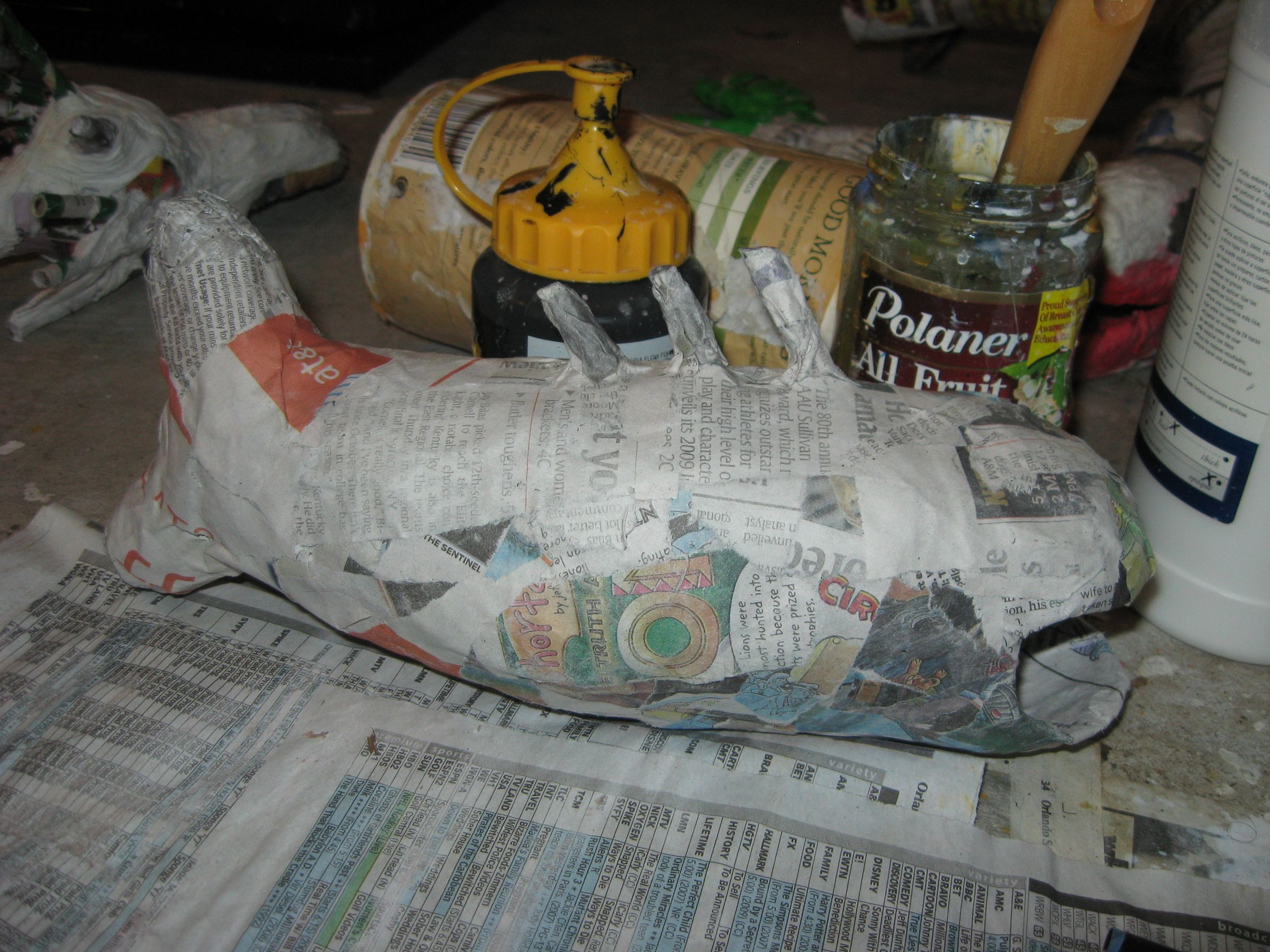 Paper Mache Fish #2 - Instructables