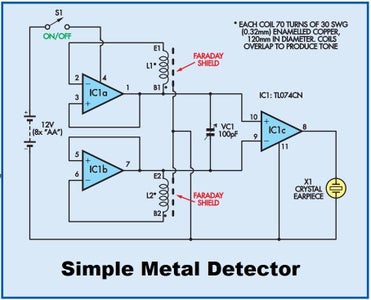 DIY Super Simple Sensitive Metal Detector : 3 Steps (with Pictures ...