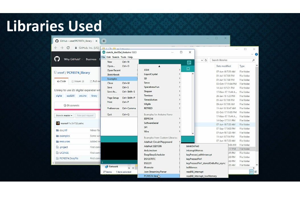 PCF8574 GPIO Extender - With Arduino and NodeMCU : 15 Steps - Instructables
