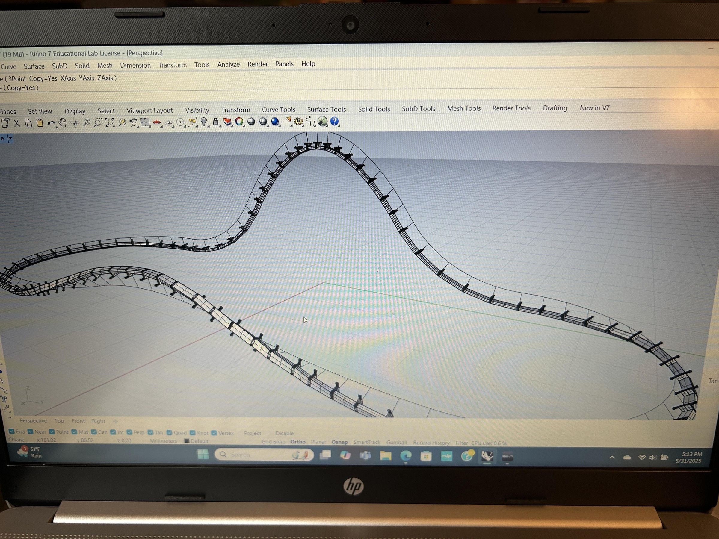 Roller Coaster Track and Structure Model : 9 Steps (with Pictures ...