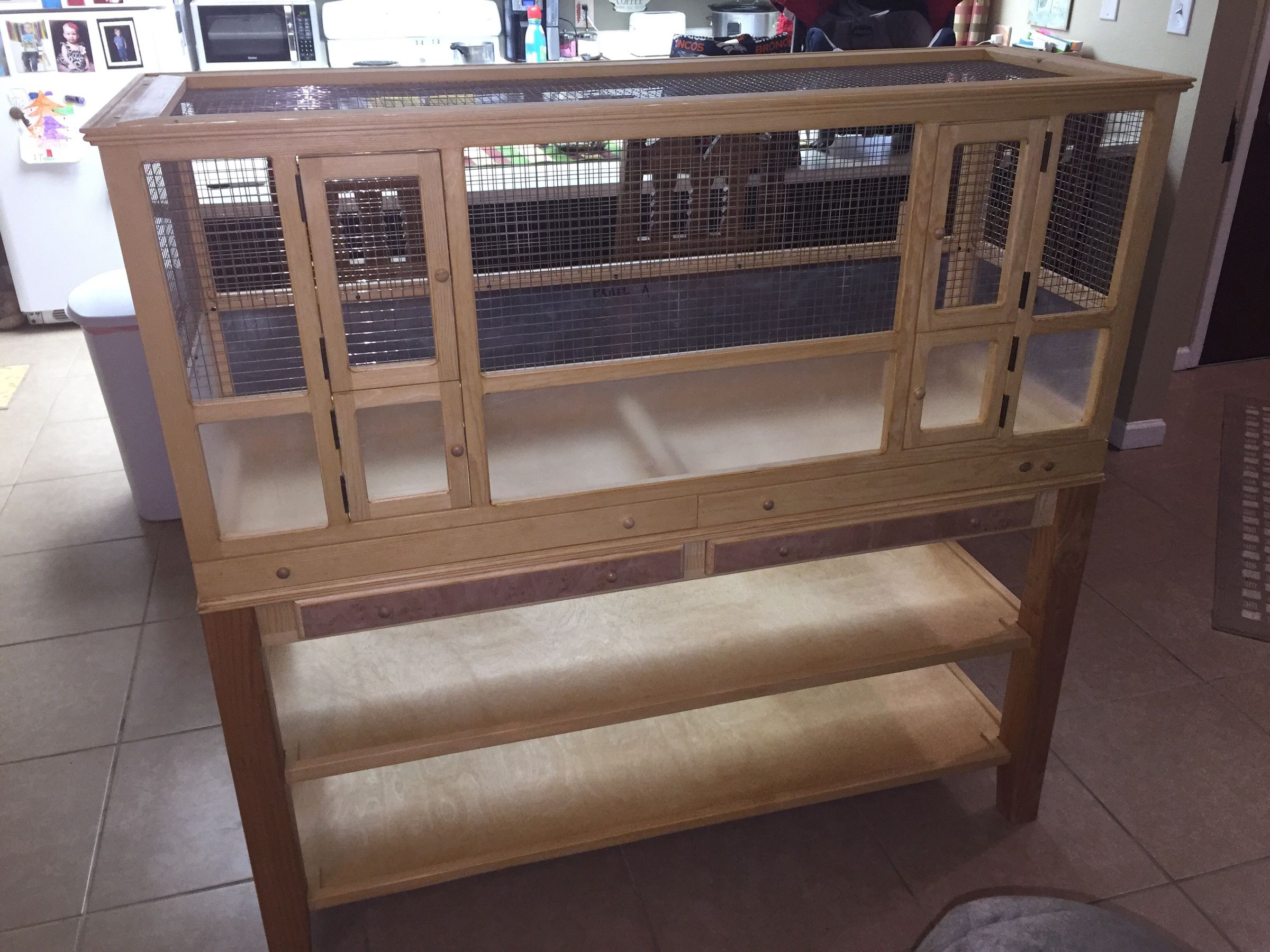 Nancy's Double Stack Cage : 5 Steps - Instructables