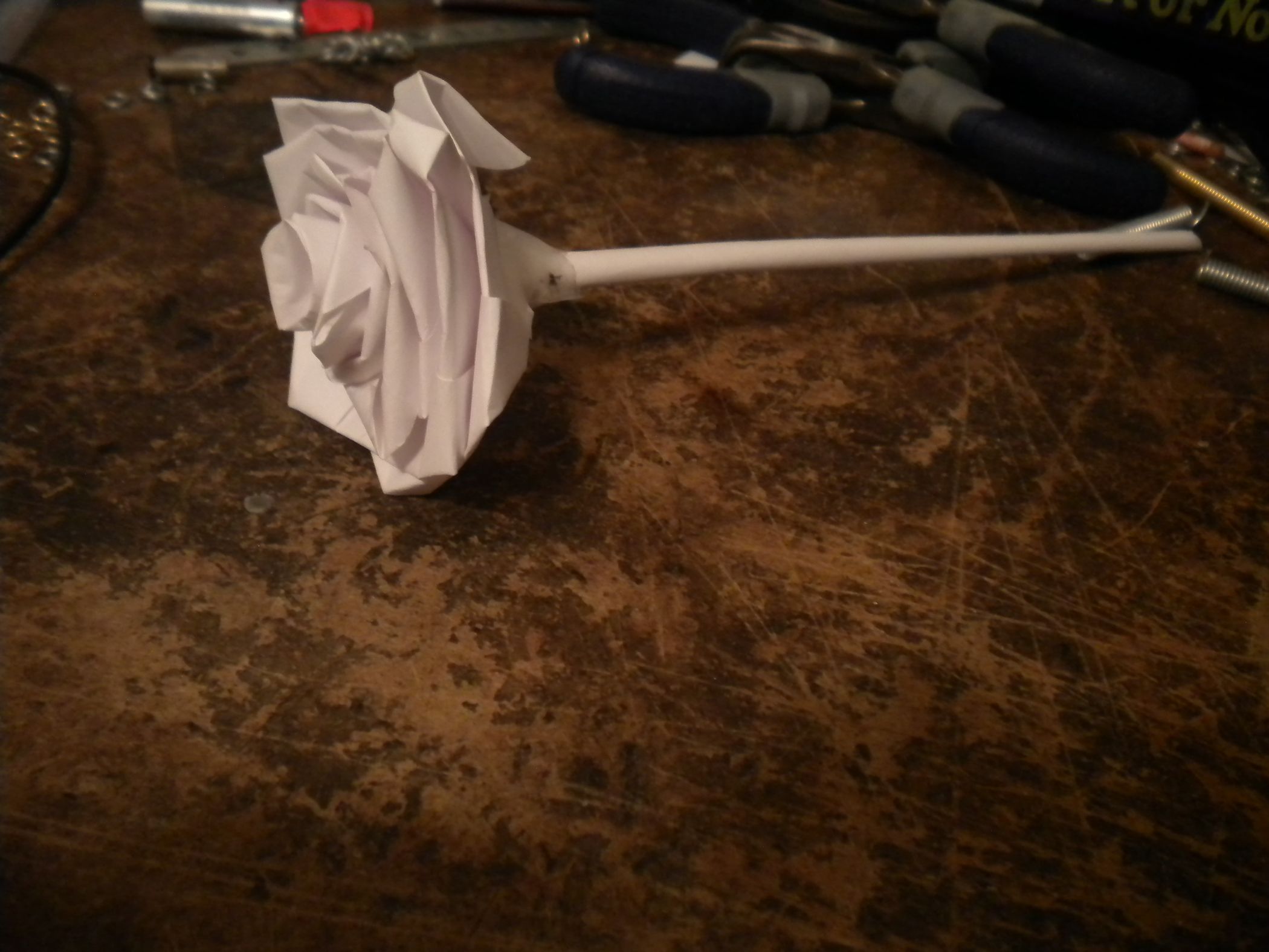 Special Paper Rose : 5 Steps - Instructables