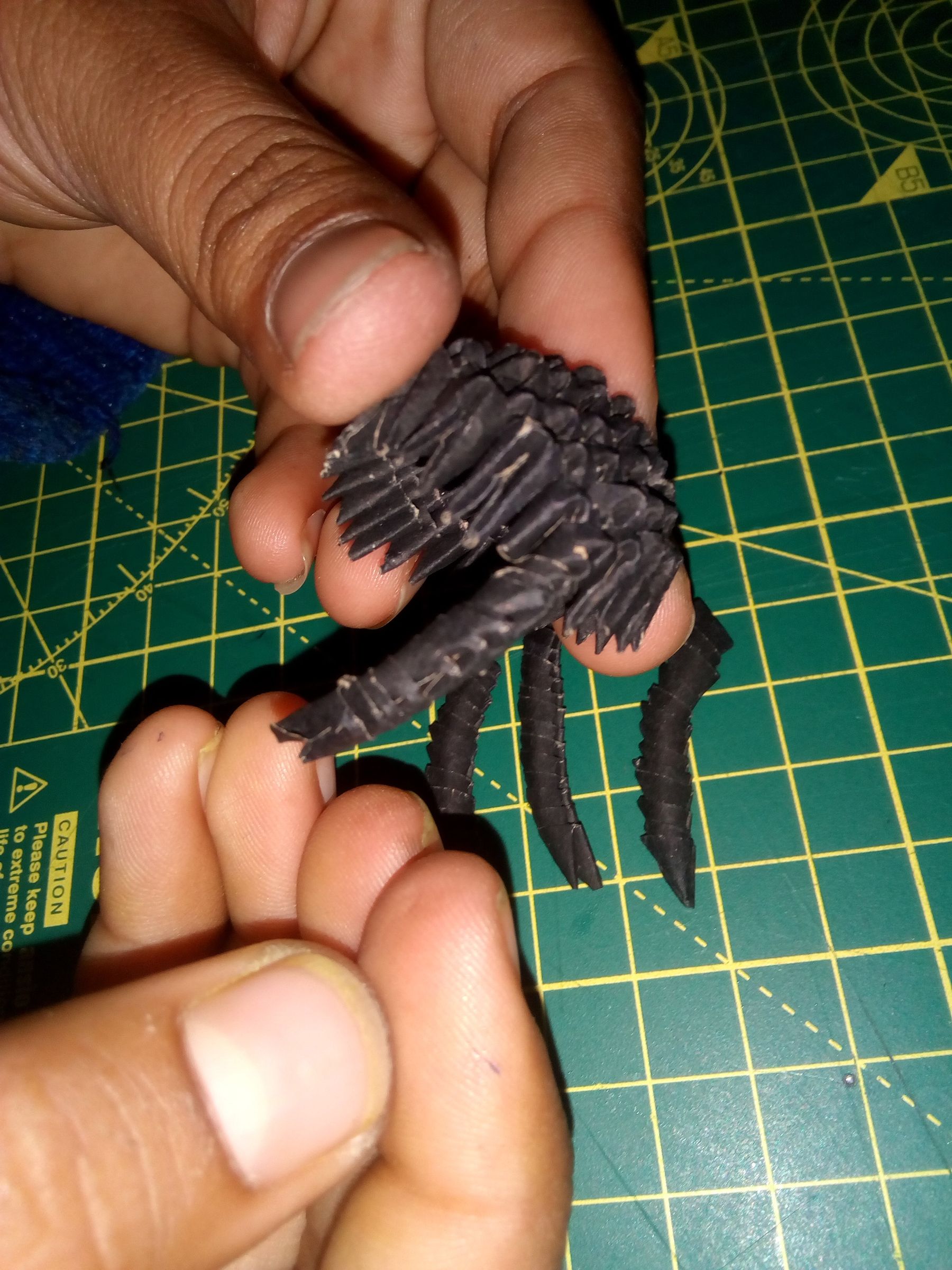 Origami Key Chain : 9 Steps (with Pictures) - Instructables