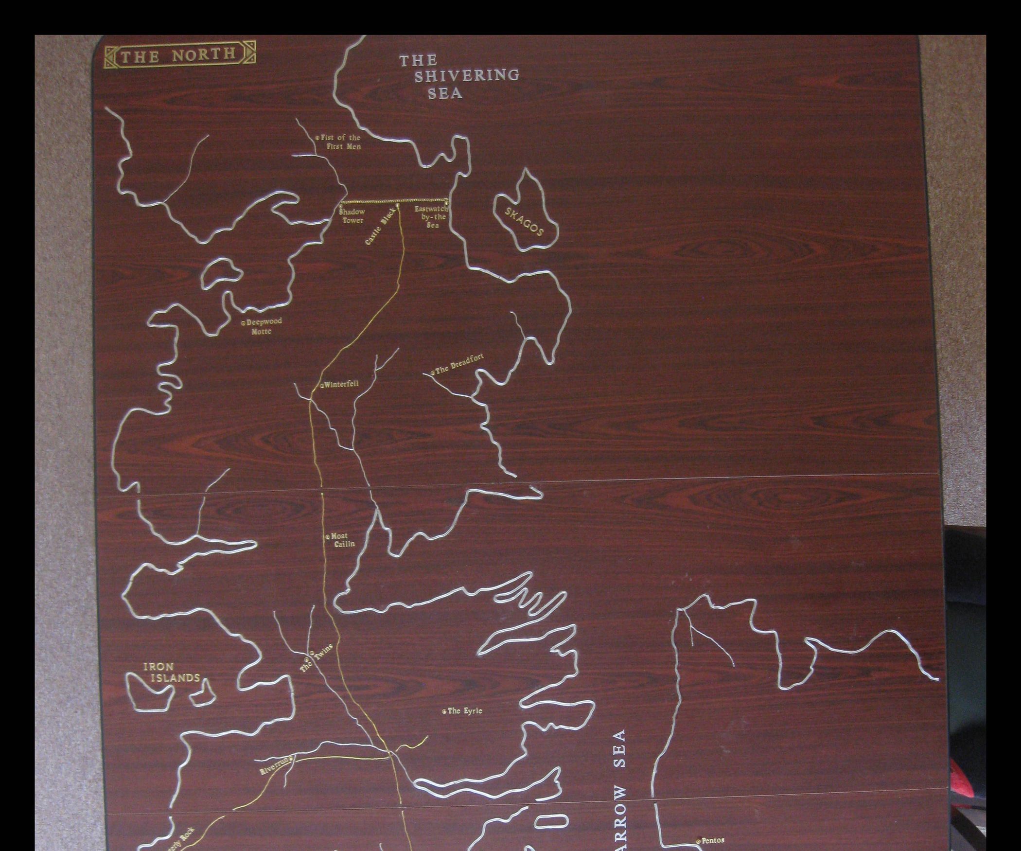 Game of Thrones (Westeros) Table - Instructables