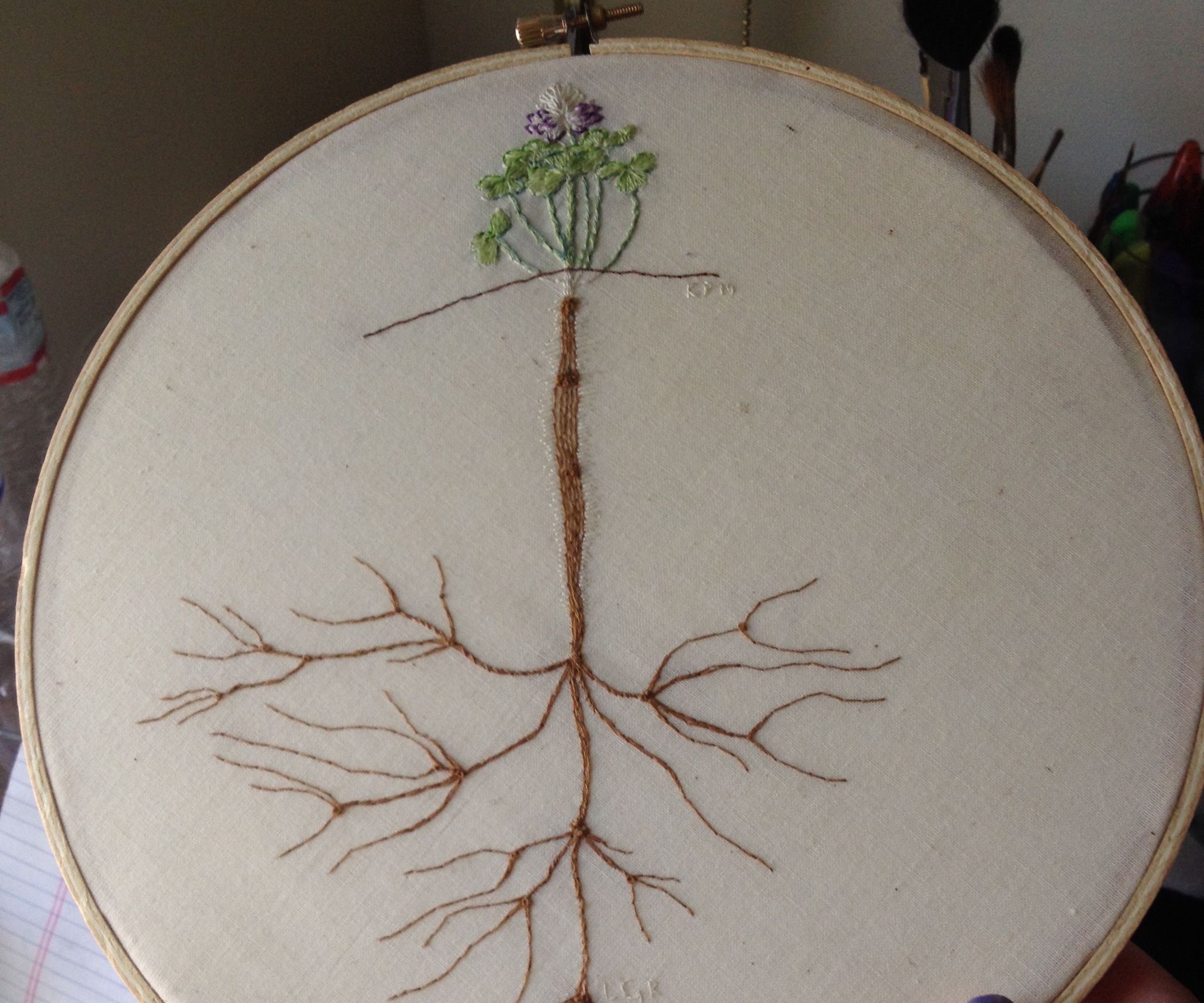 Embroidered Inverted Family Tree: Family Roots : 4 Steps (with Pictures ...