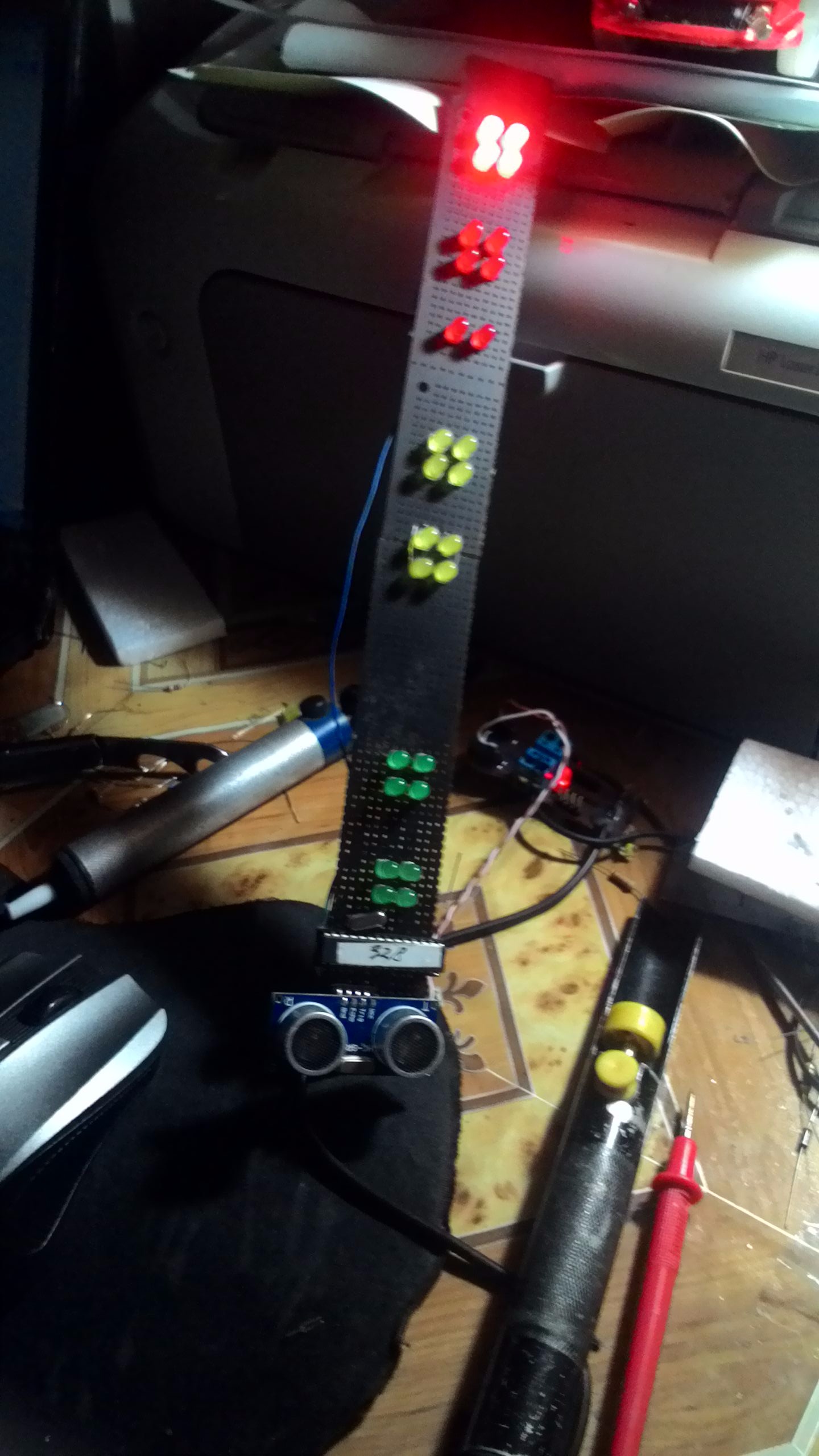 Ultrasonic BIG LED Water Level Indicator : 6 Steps (with Pictures ...